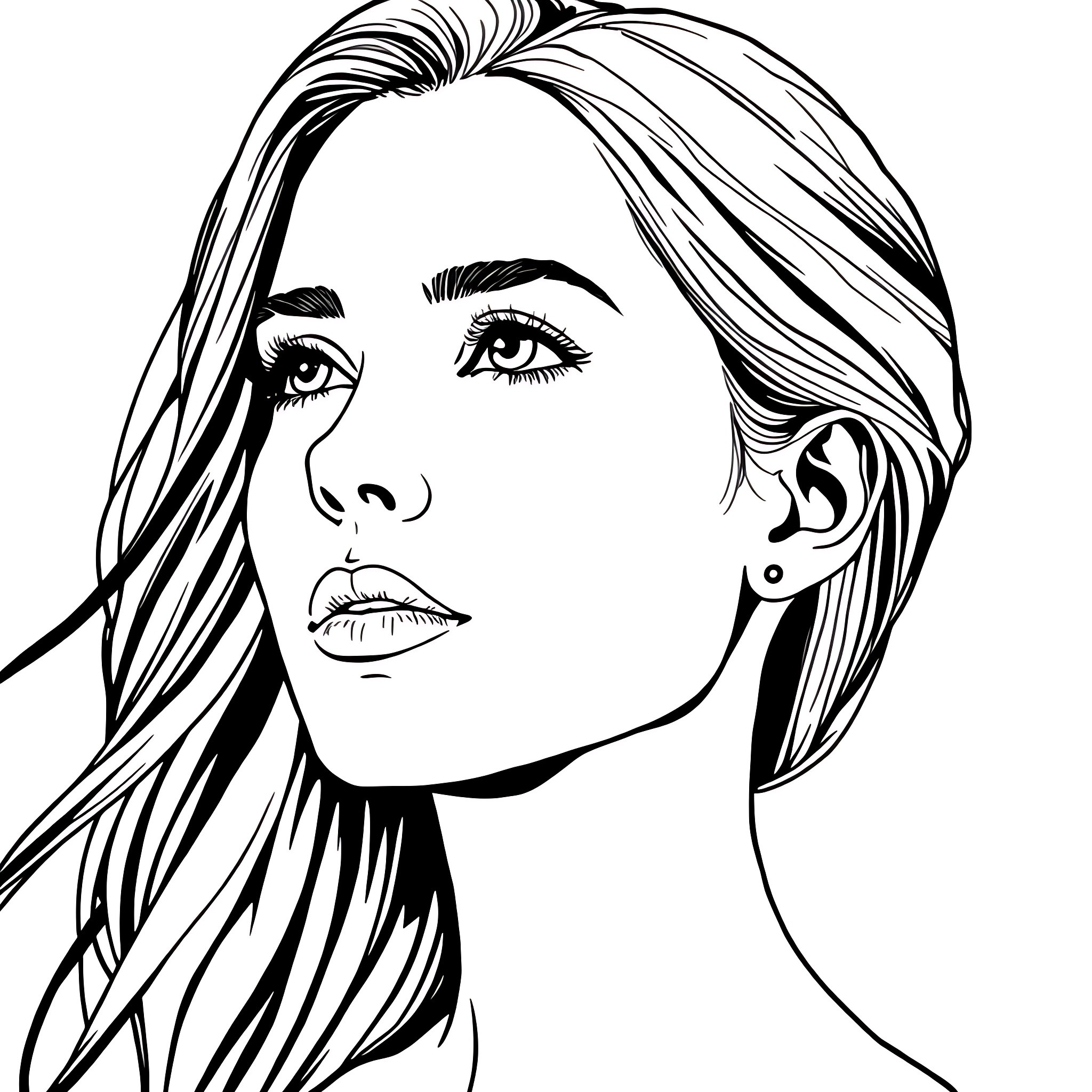 213 Best Woman Coloring Pages (Free Printable PDFs)