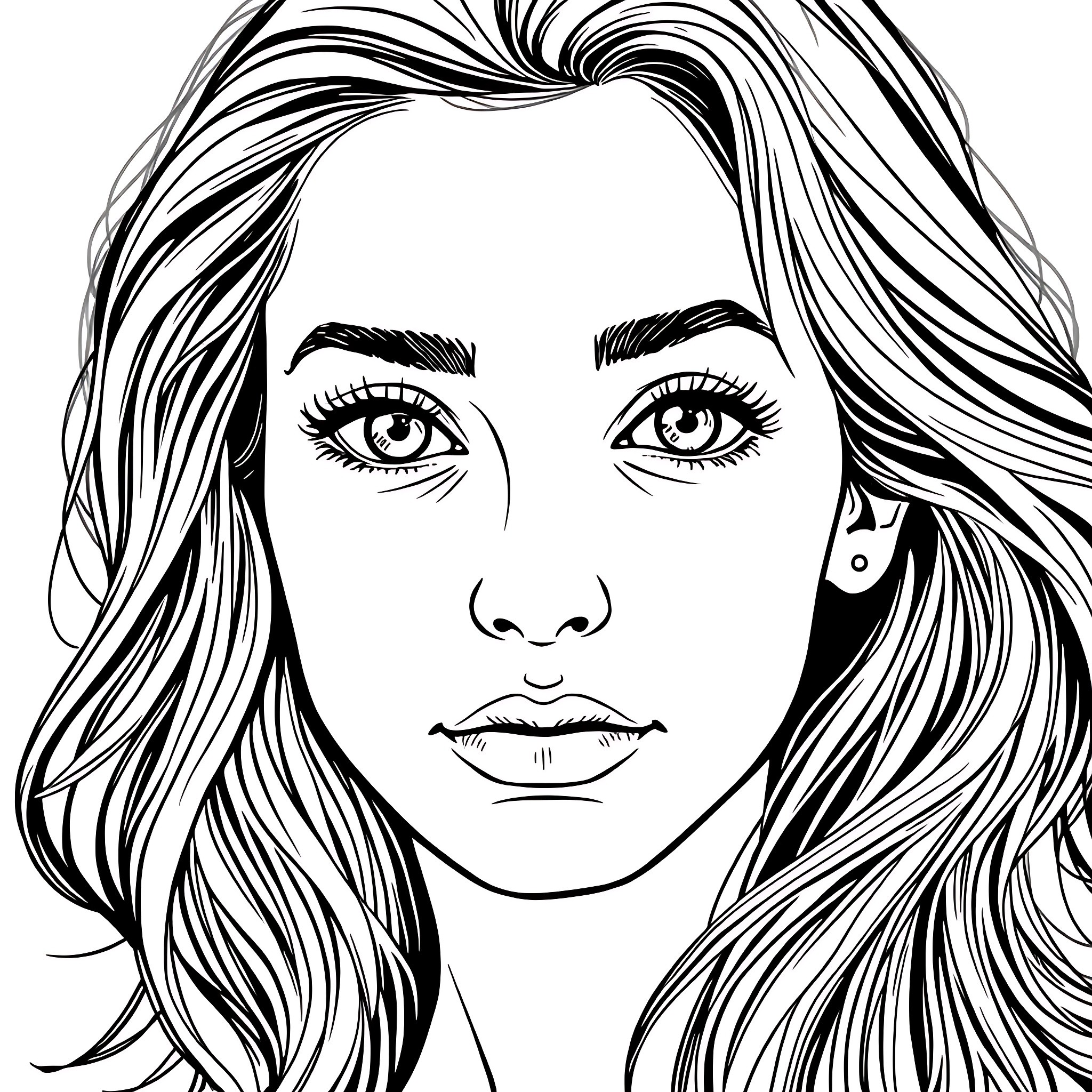 380 Best Woman Coloring Pages (Free Printable PDFs)