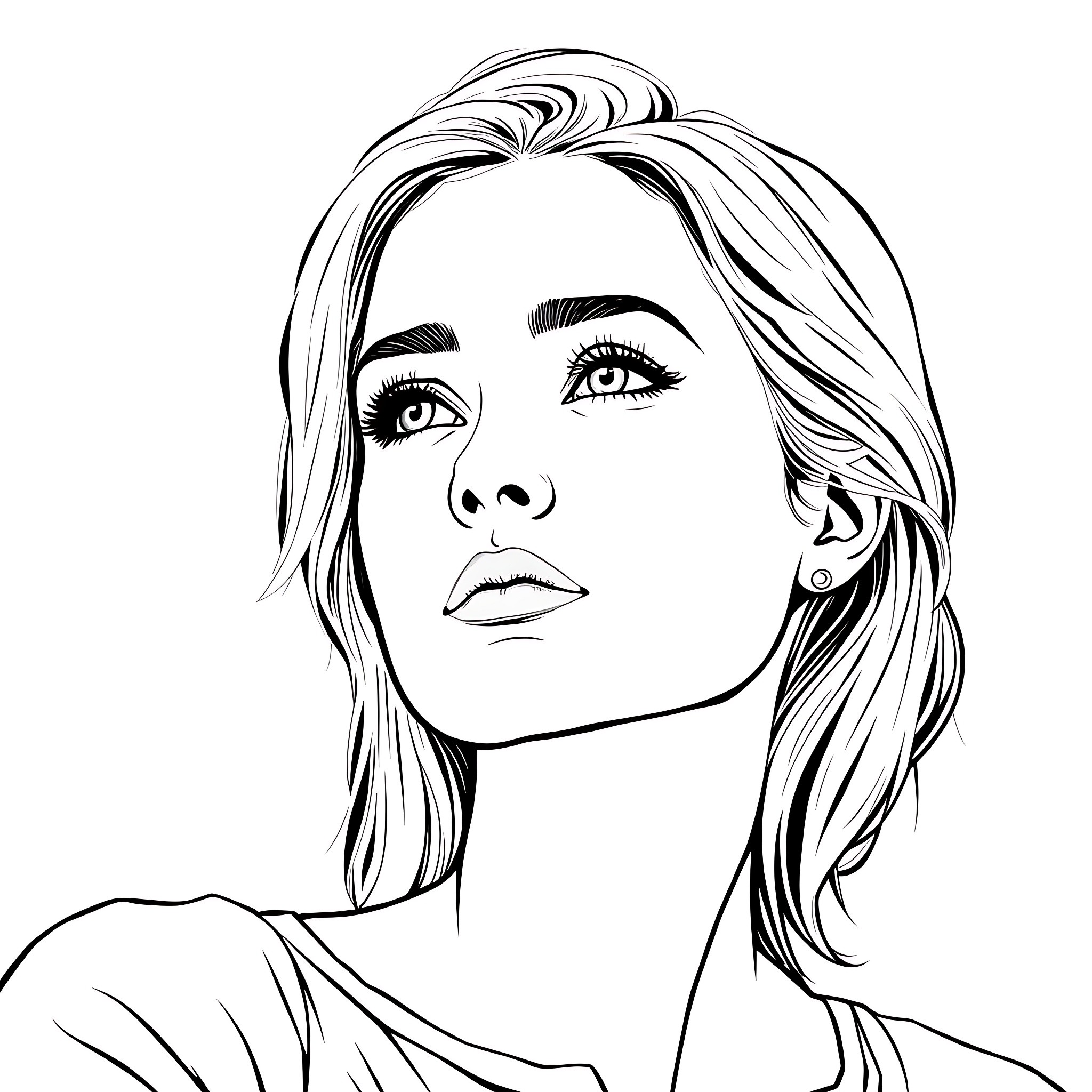 584 Best Woman Coloring Pages (Free Printable PDFs)