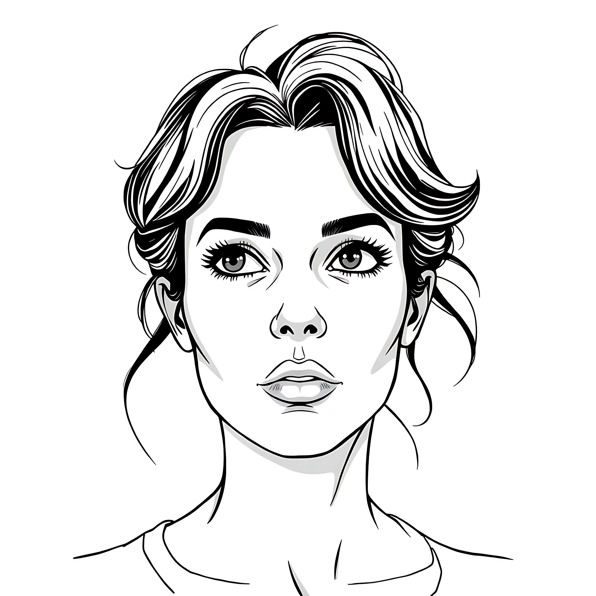 1677 Best Woman Coloring Pages (Free Printable PDFs)