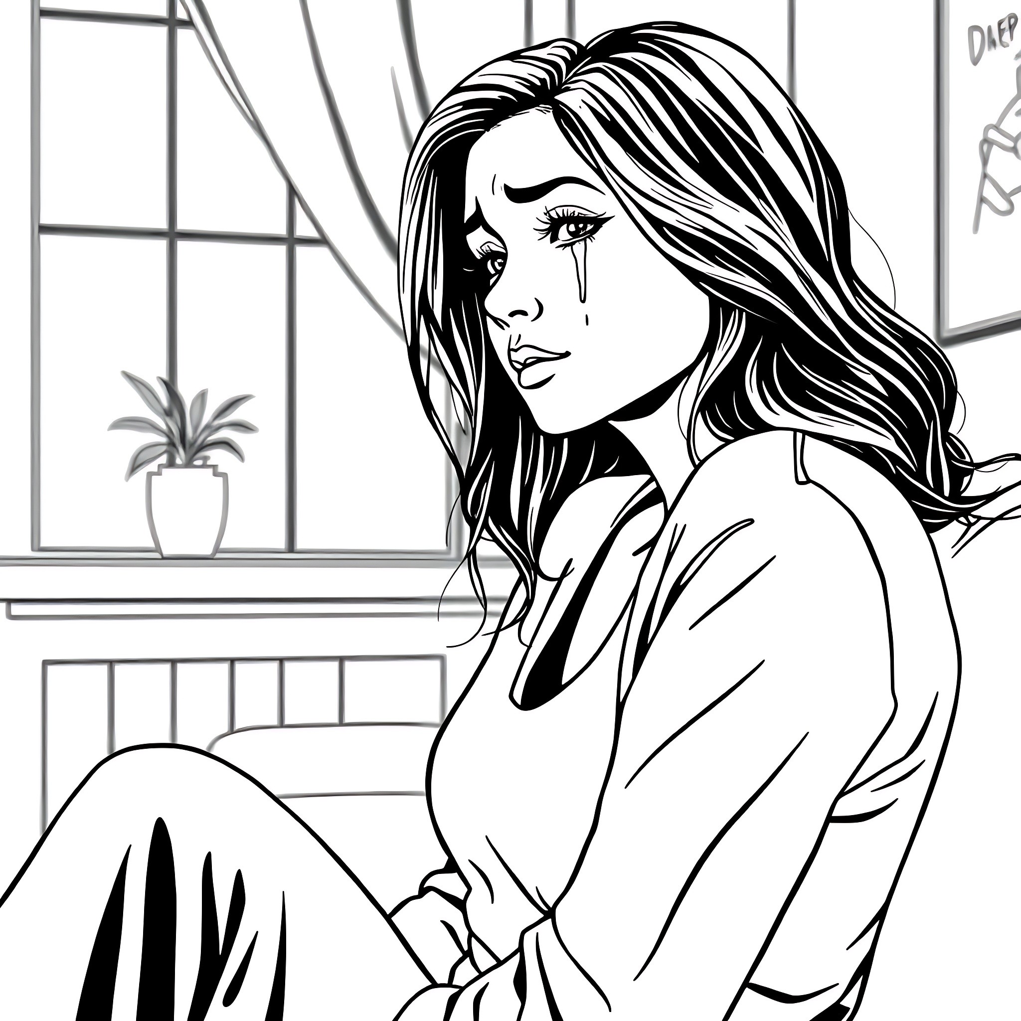 213 Best Woman Coloring Pages (Free Printable PDFs)