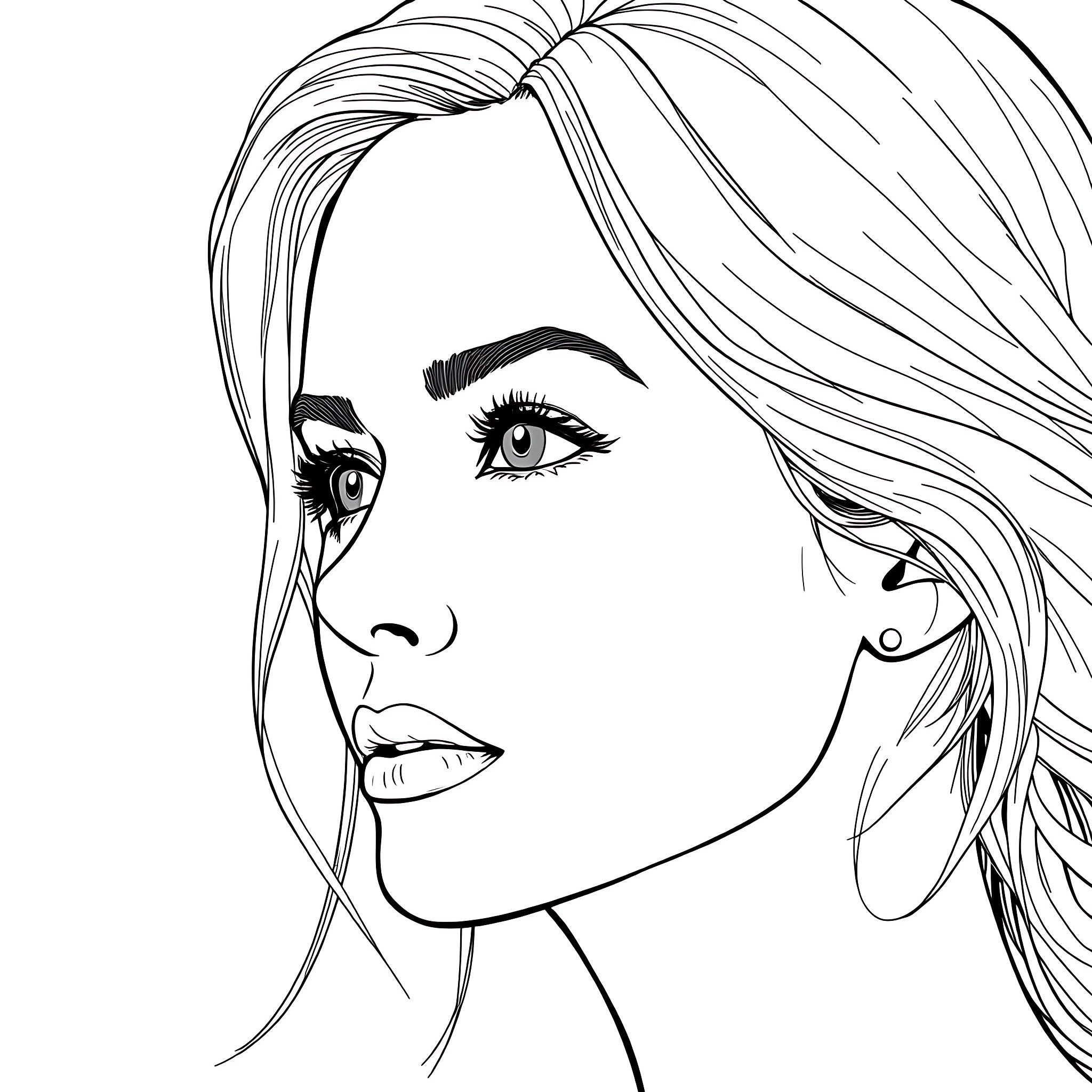 Best Woman Coloring Pages (Free Printable PDF)