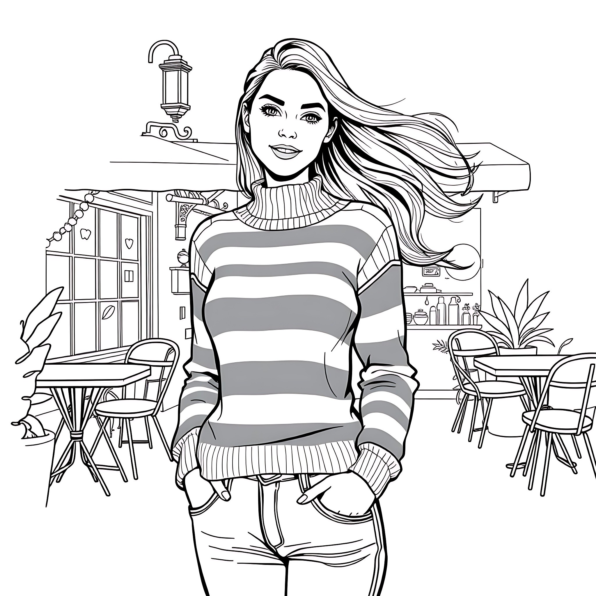 1605 Best Woman Coloring Pages (Free Printable PDFs)