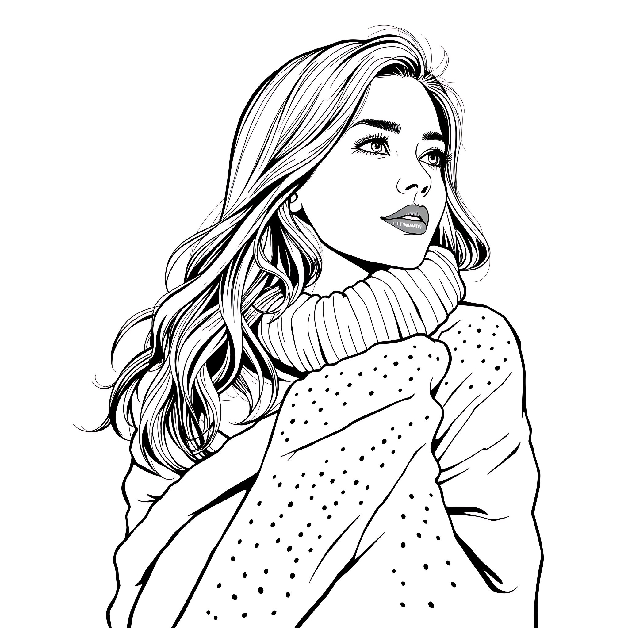 584 Best Woman Coloring Pages (Free Printable PDFs)