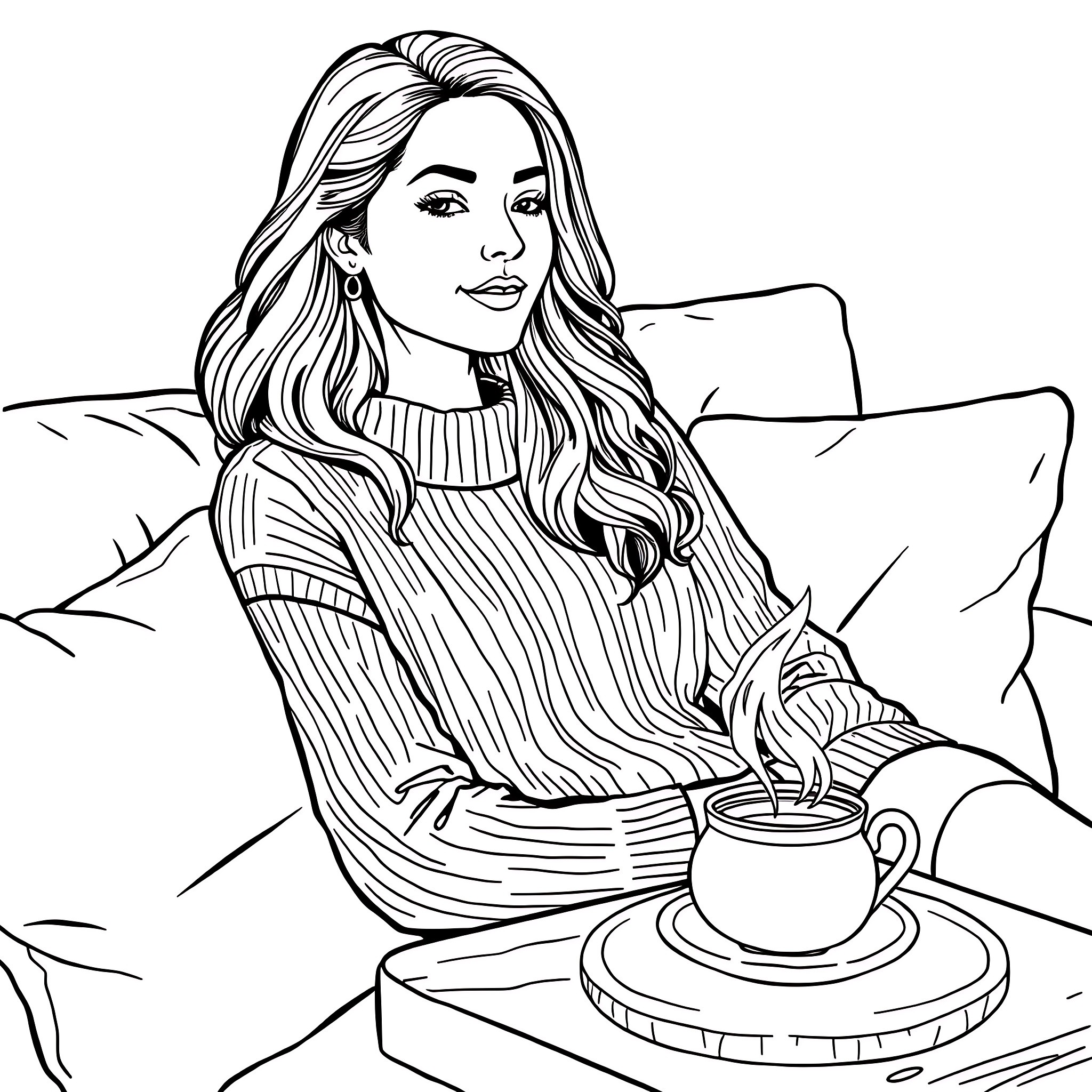 213 Best Woman Coloring Pages (Free Printable PDFs)