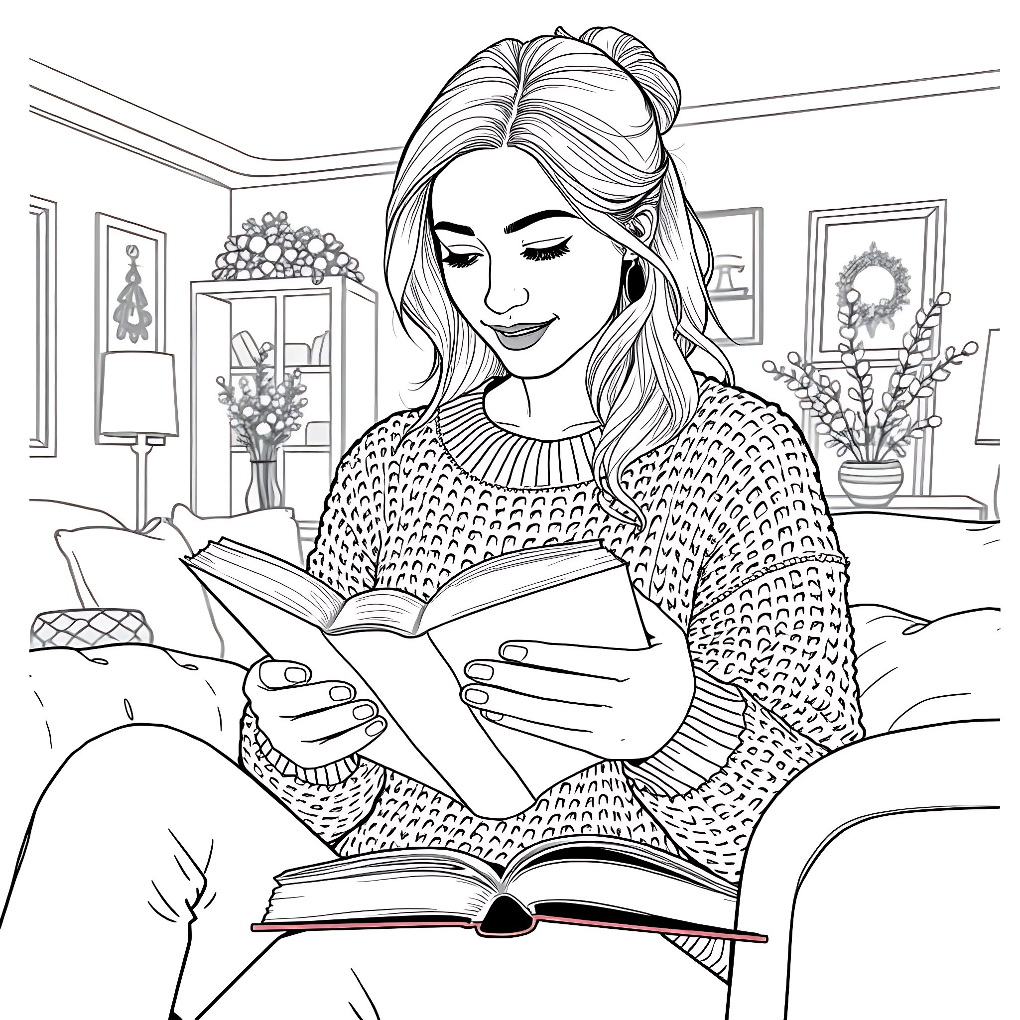 584 Best Woman Coloring Pages (Free Printable PDFs)