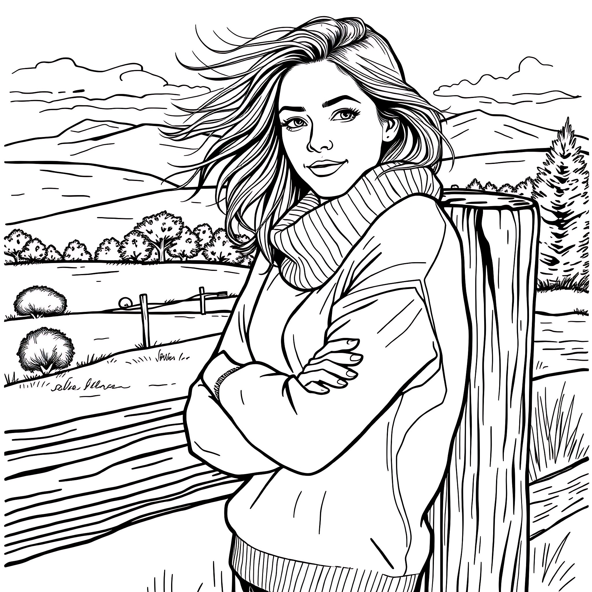 584 Best Woman Coloring Pages (Free Printable PDFs)