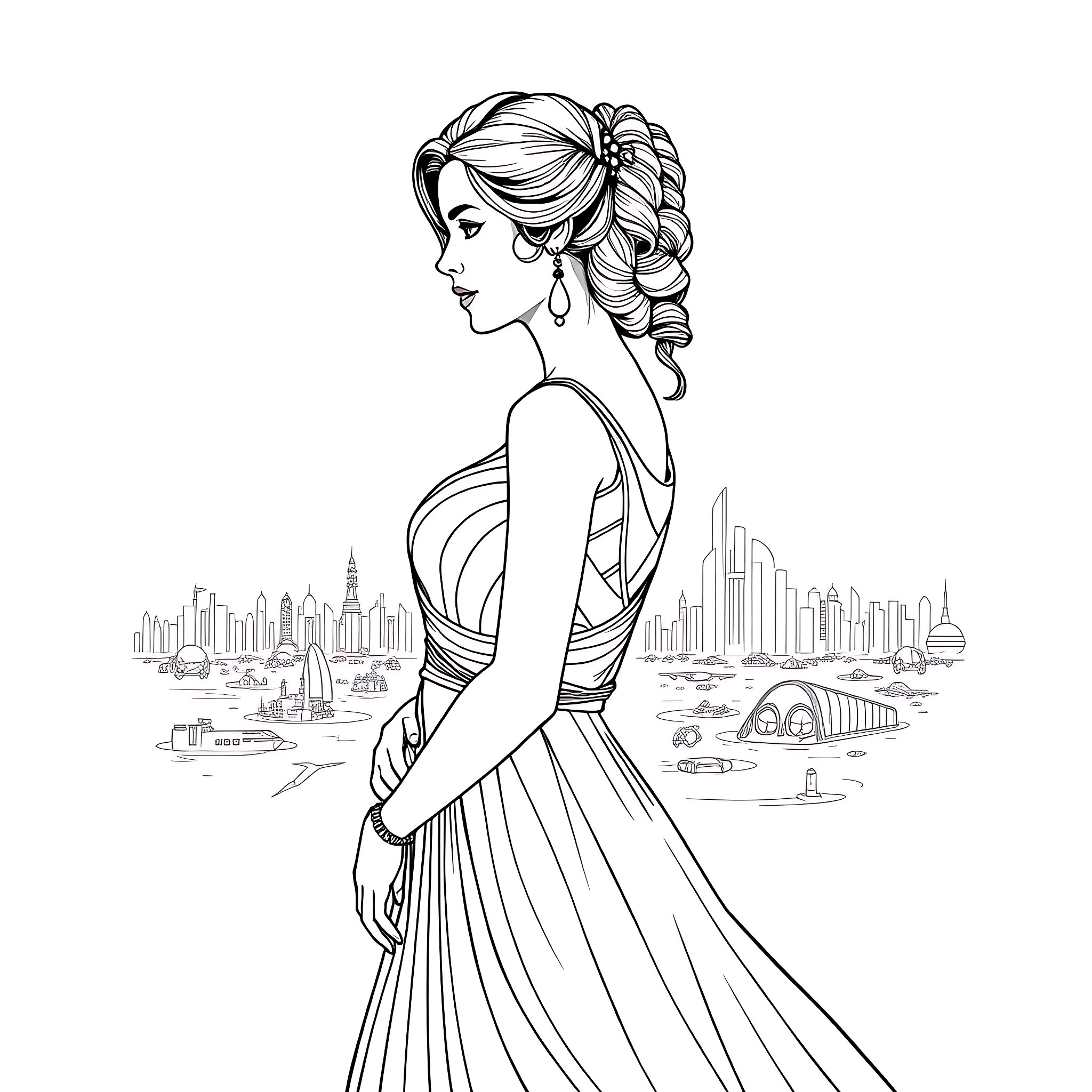 Best Padme Amidala Coloring Pages (Free Printable PDF)