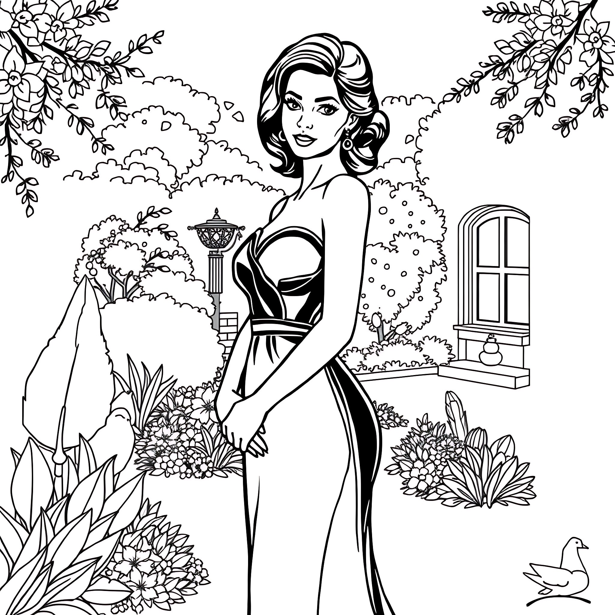 141 Best Woman Coloring Pages (Free Printable PDFs)