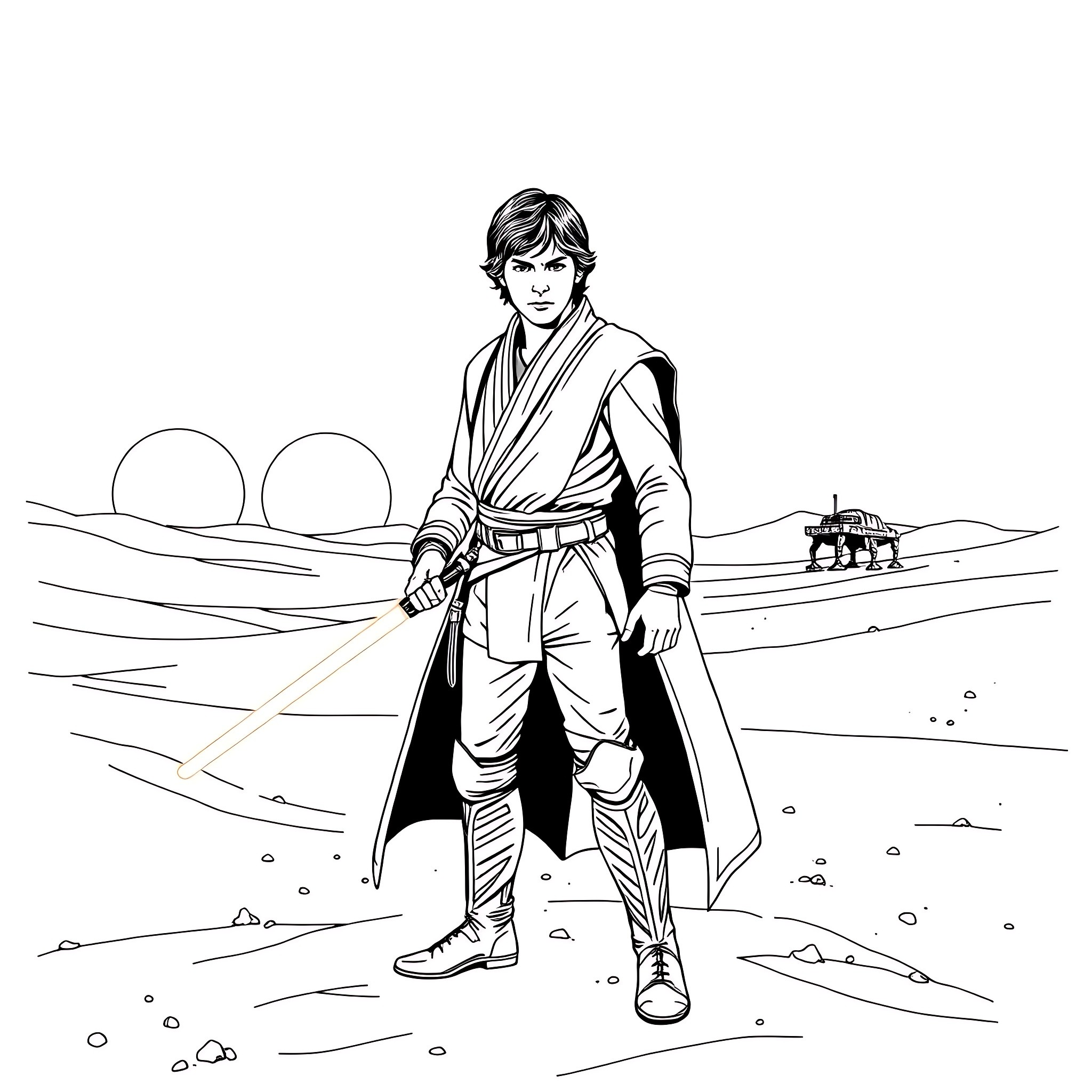 Best Luke Coloring Pages (Free Printable PDF)