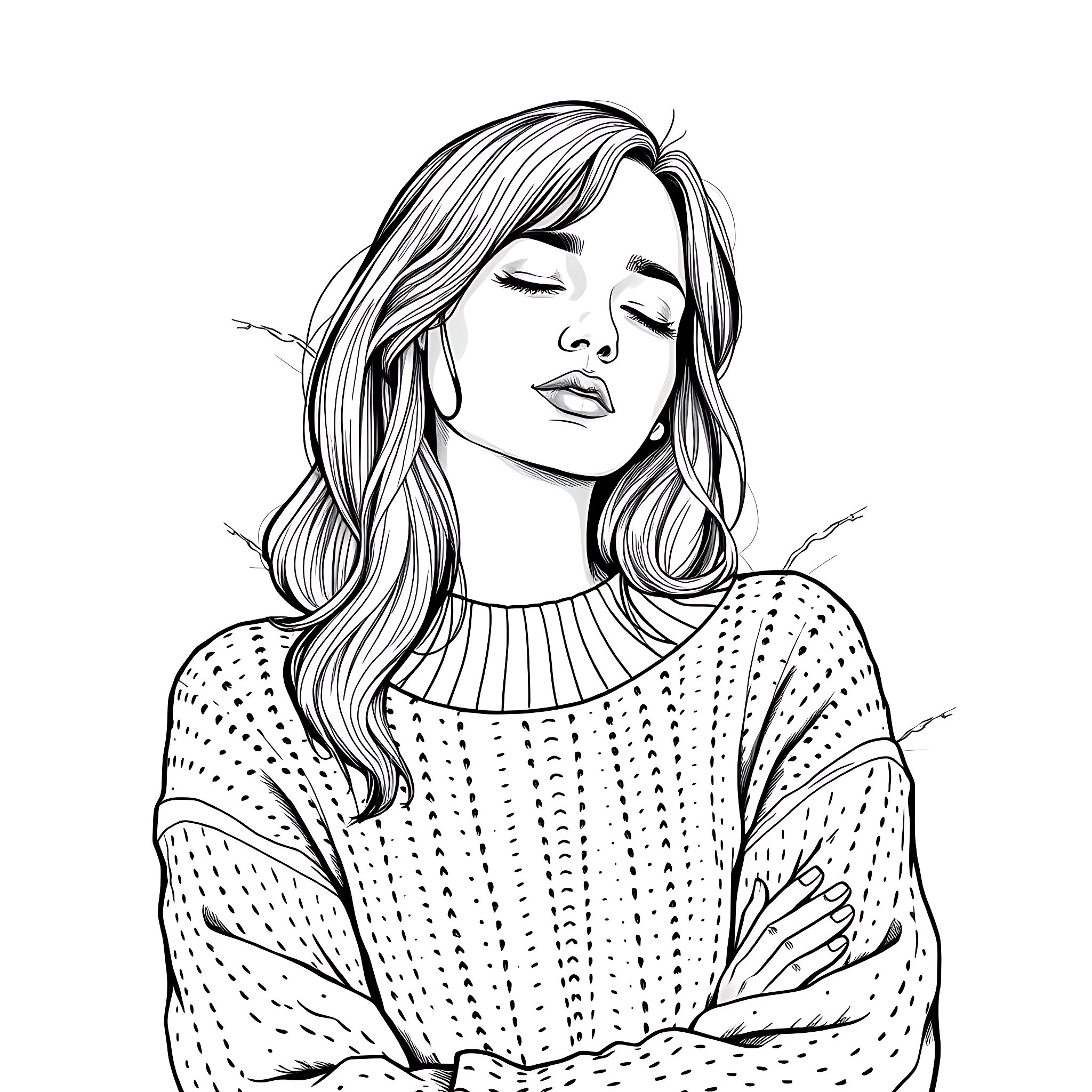 482 Best Woman Coloring Pages (Free Printable PDFs)