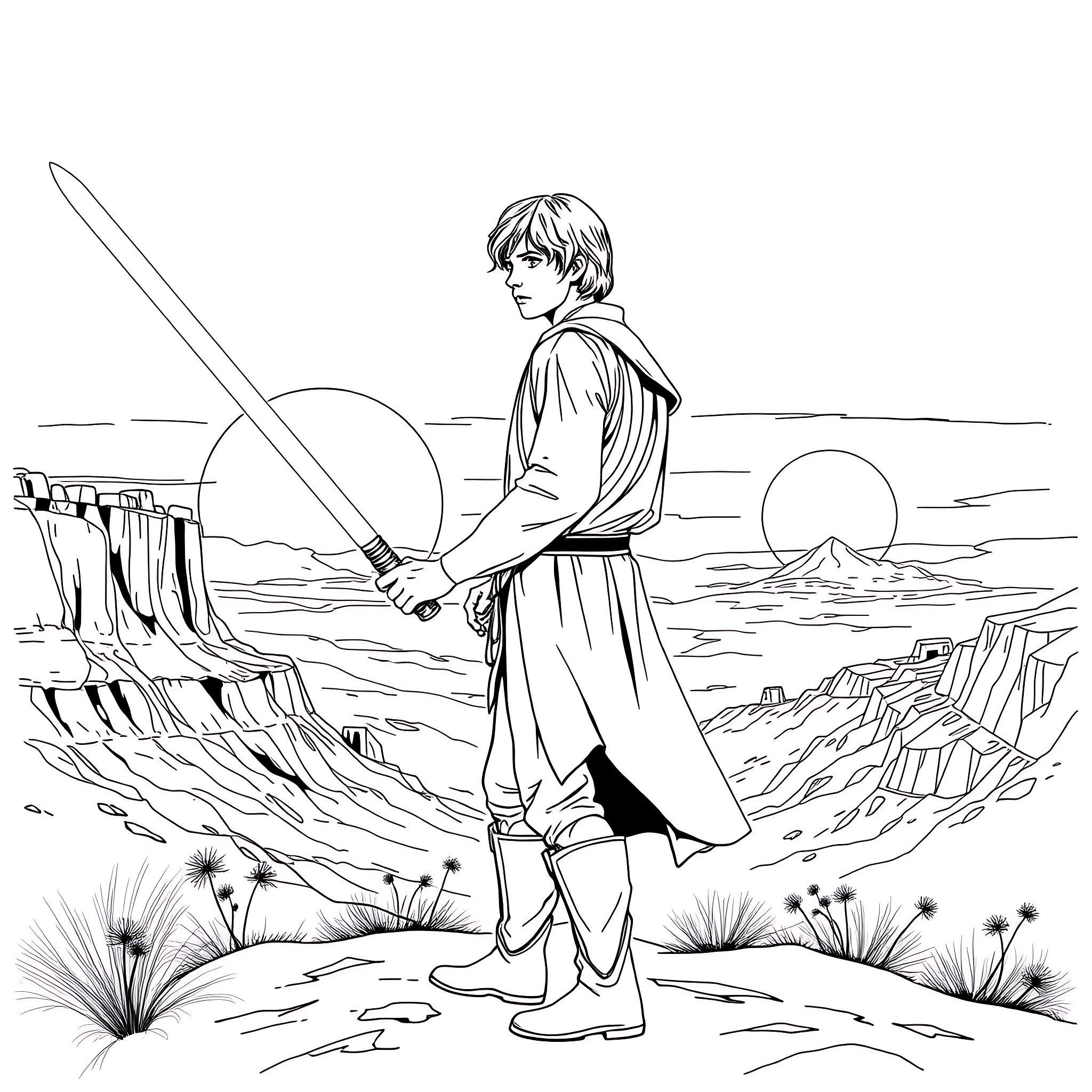 Best Luke Coloring Pages (Free Printable PDF)