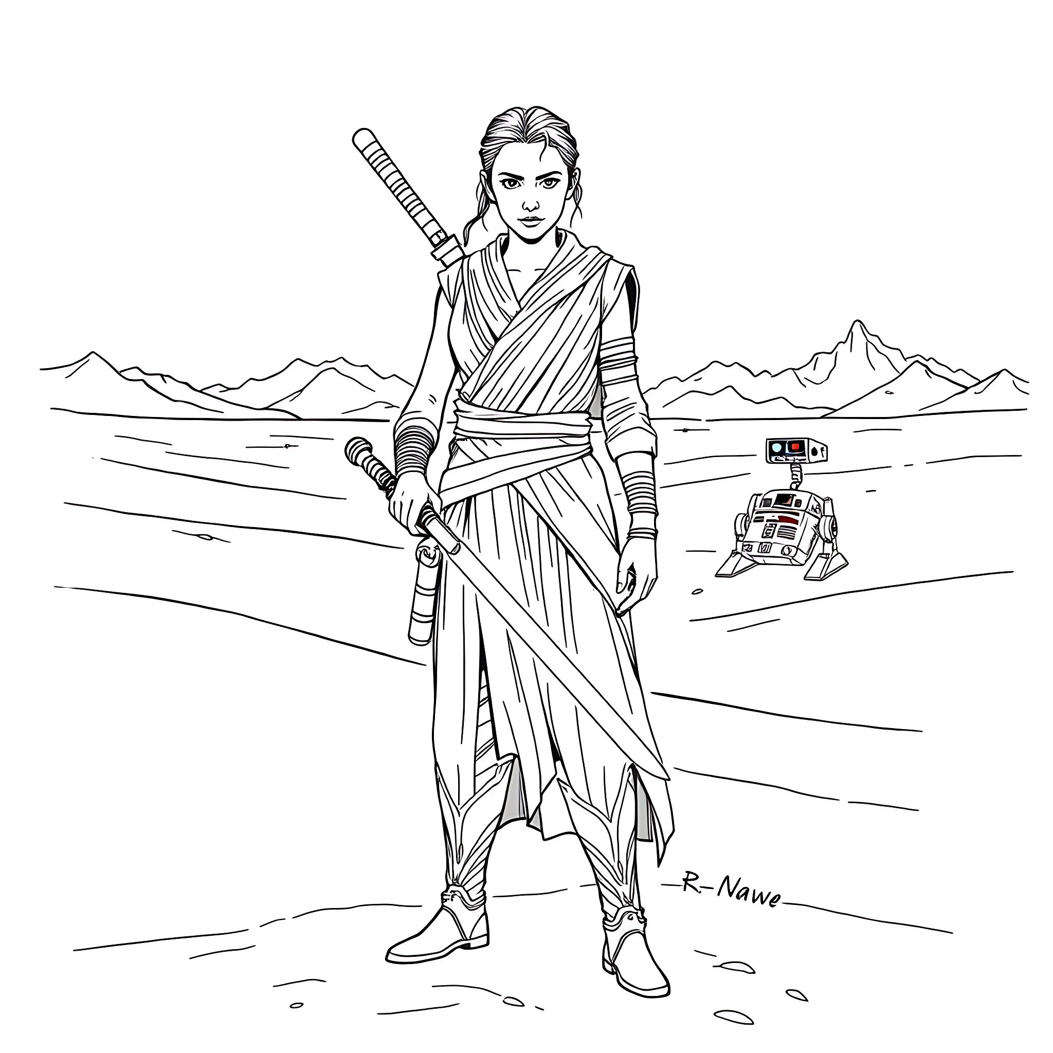 10 Best Rey Coloring Pages (Free Printable PDFs)