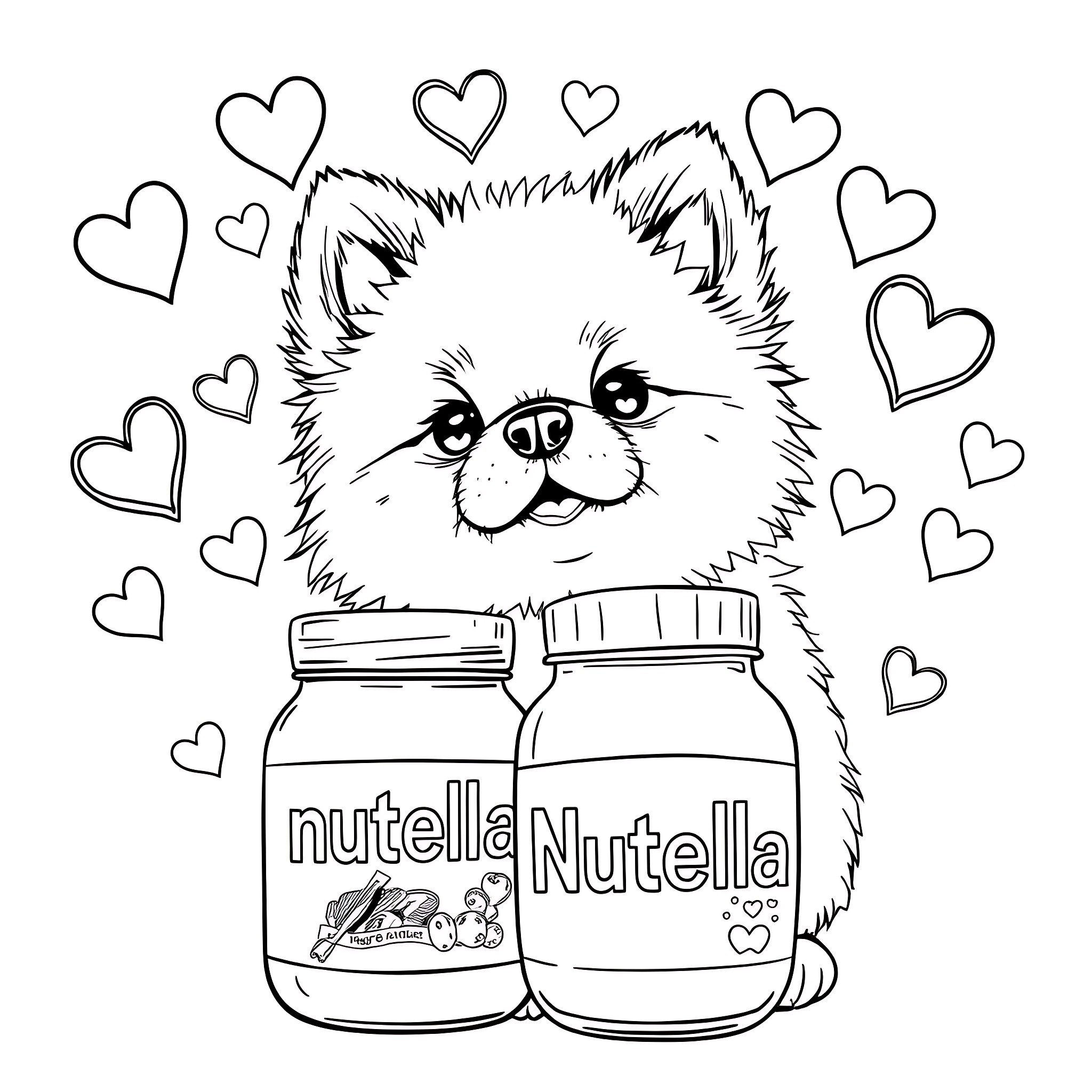Best Pomeranian Coloring Pages (Free Printable PDF)