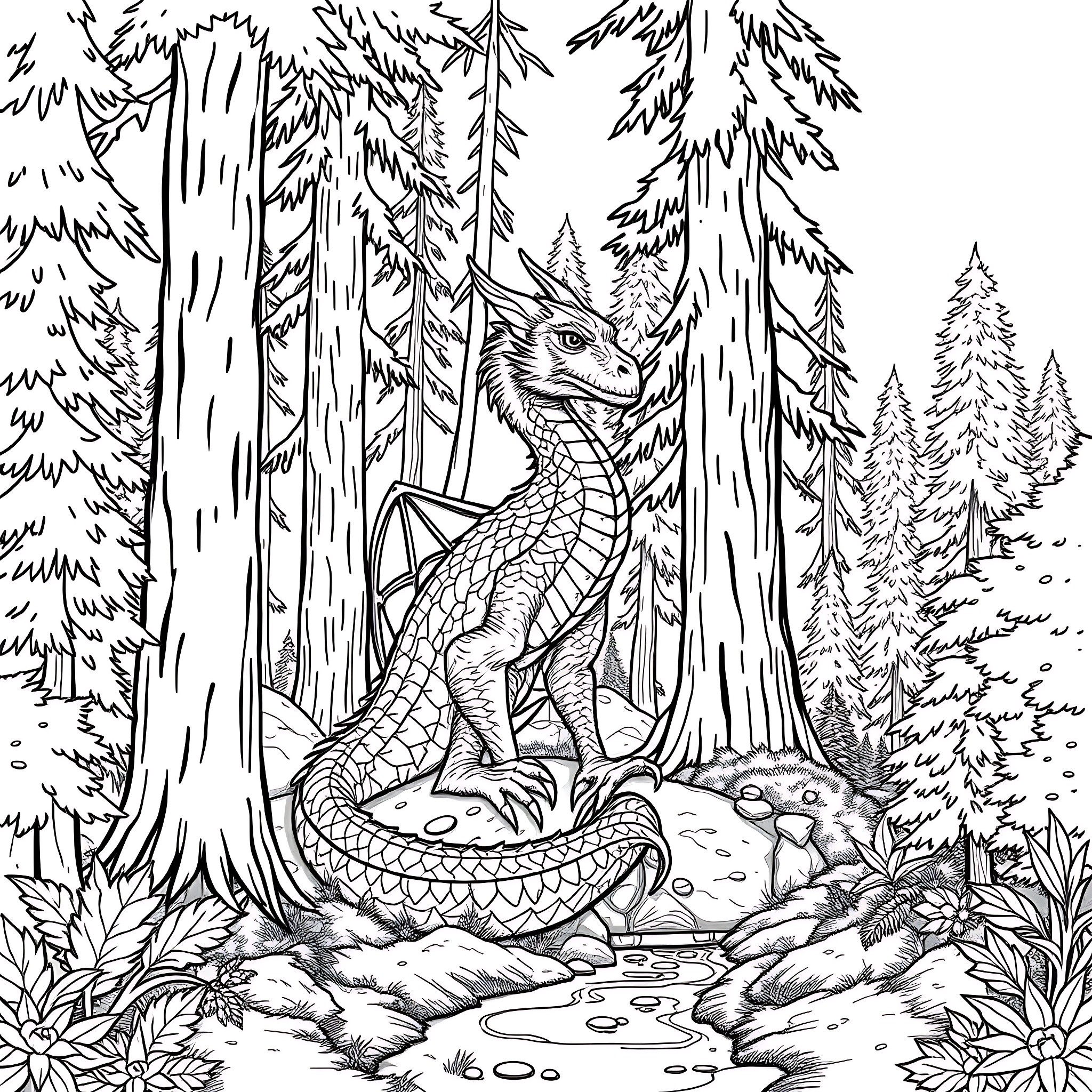 36 Best Dragon Coloring Pages (Free Printable PDFs)