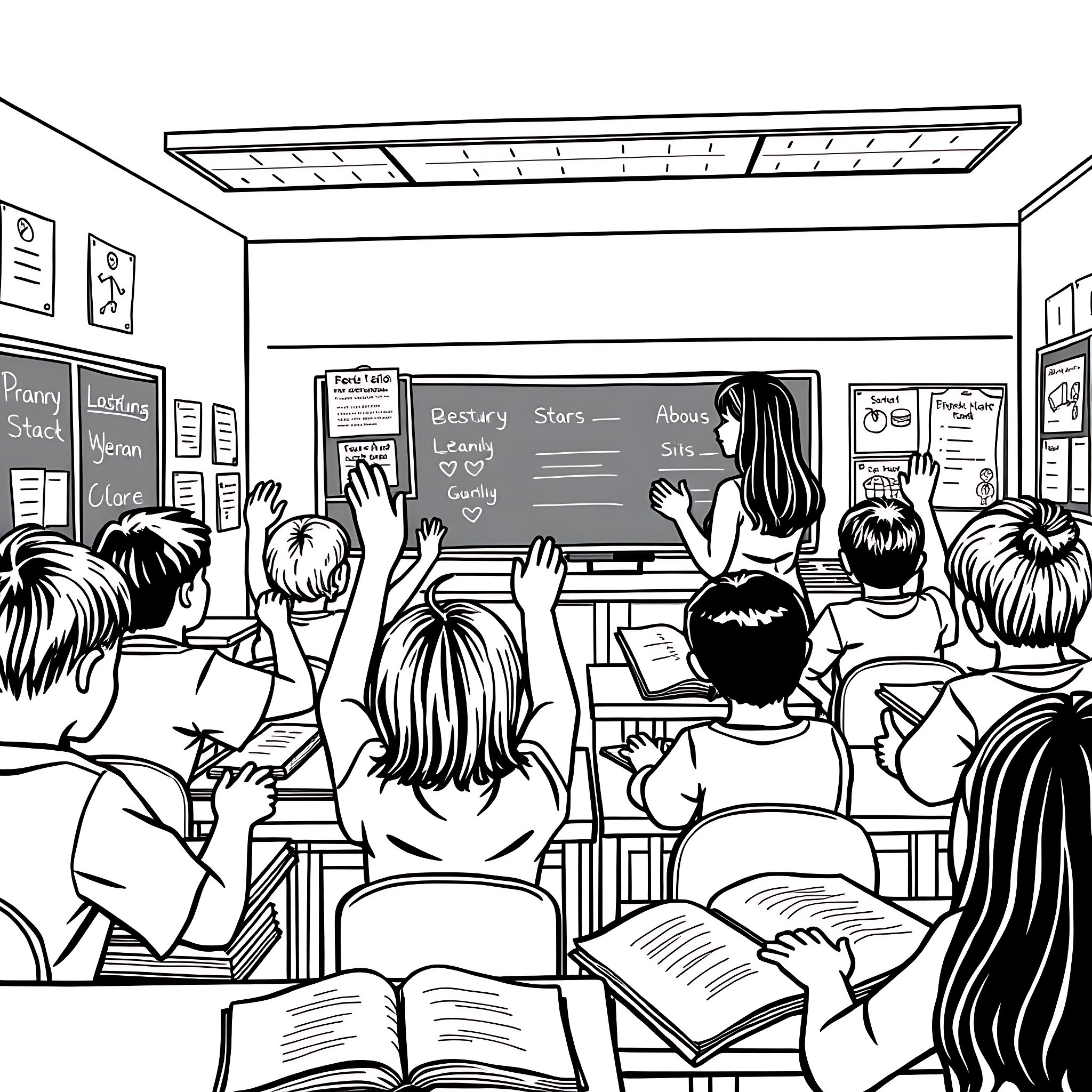 7 Best Student Coloring Pages (Free Printable PDFs)
