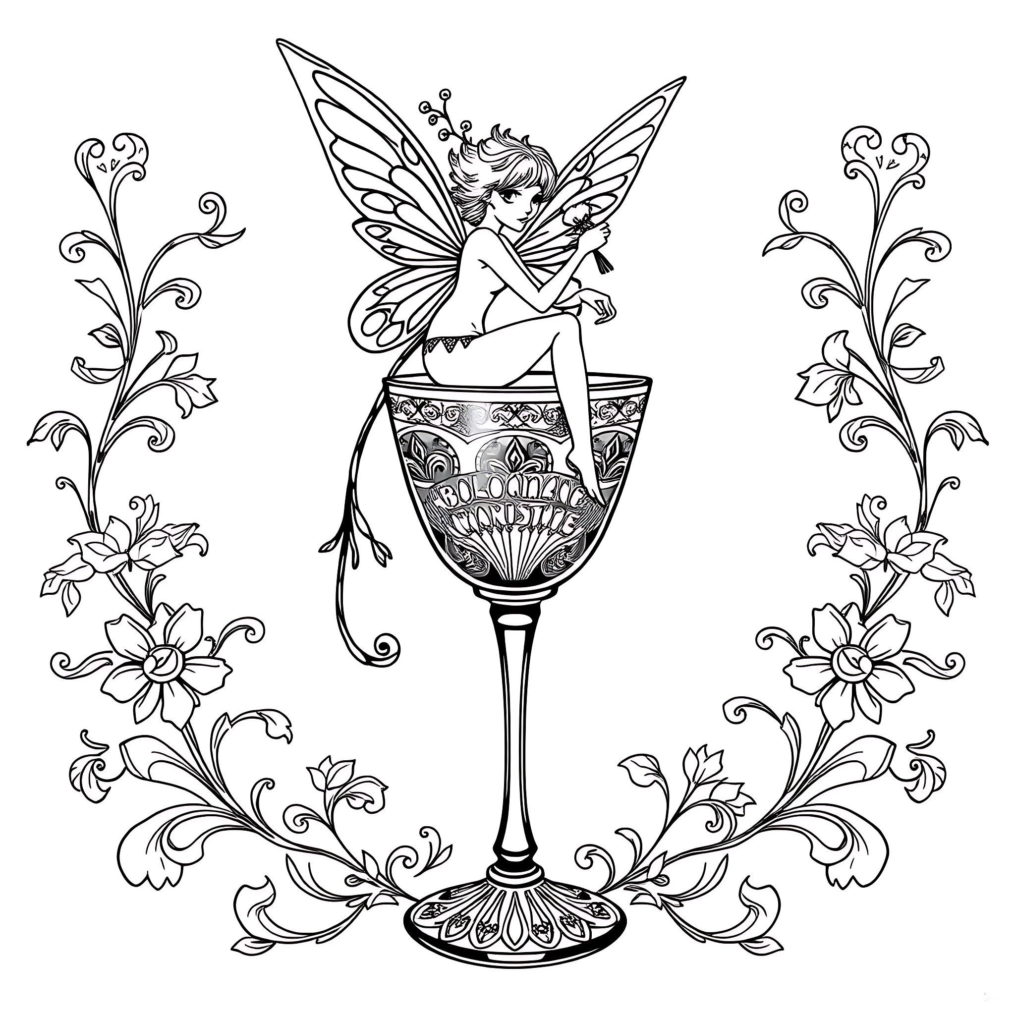 480 Best Fairy Coloring Pages (Free Printable PDFs)