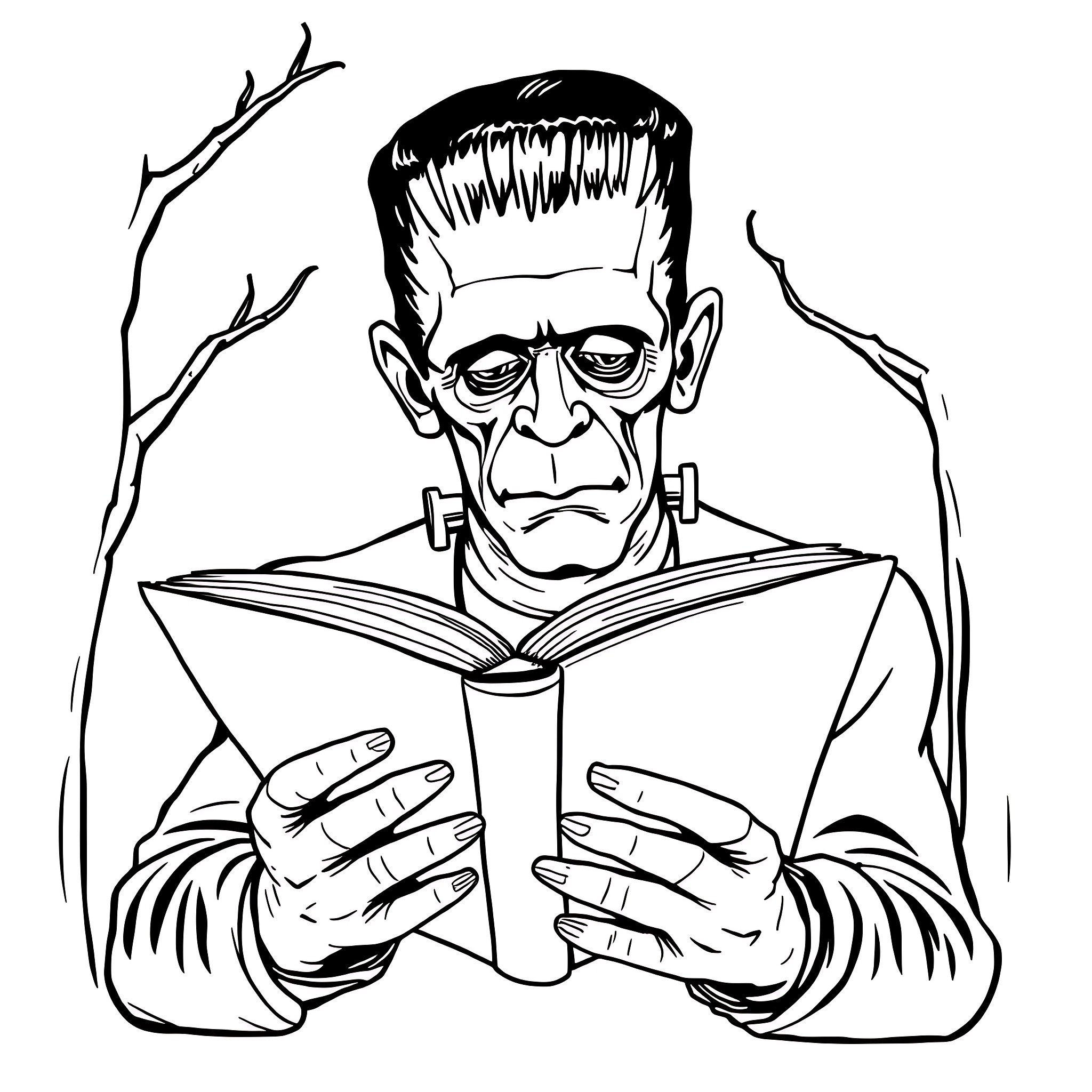 Best Frankenstein's Monster Coloring Pages (Free Printable PDF)
