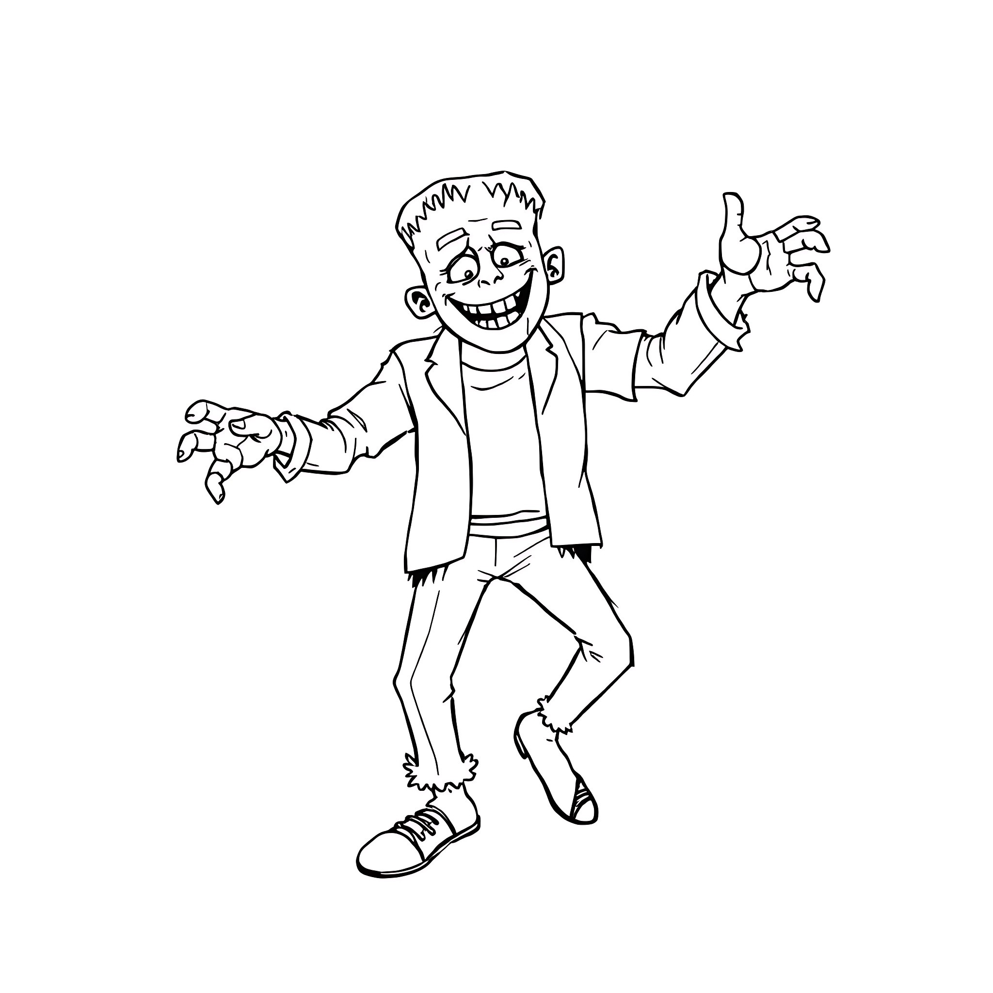 60 Best Zombie Coloring Pages (Free Printable PDFs)