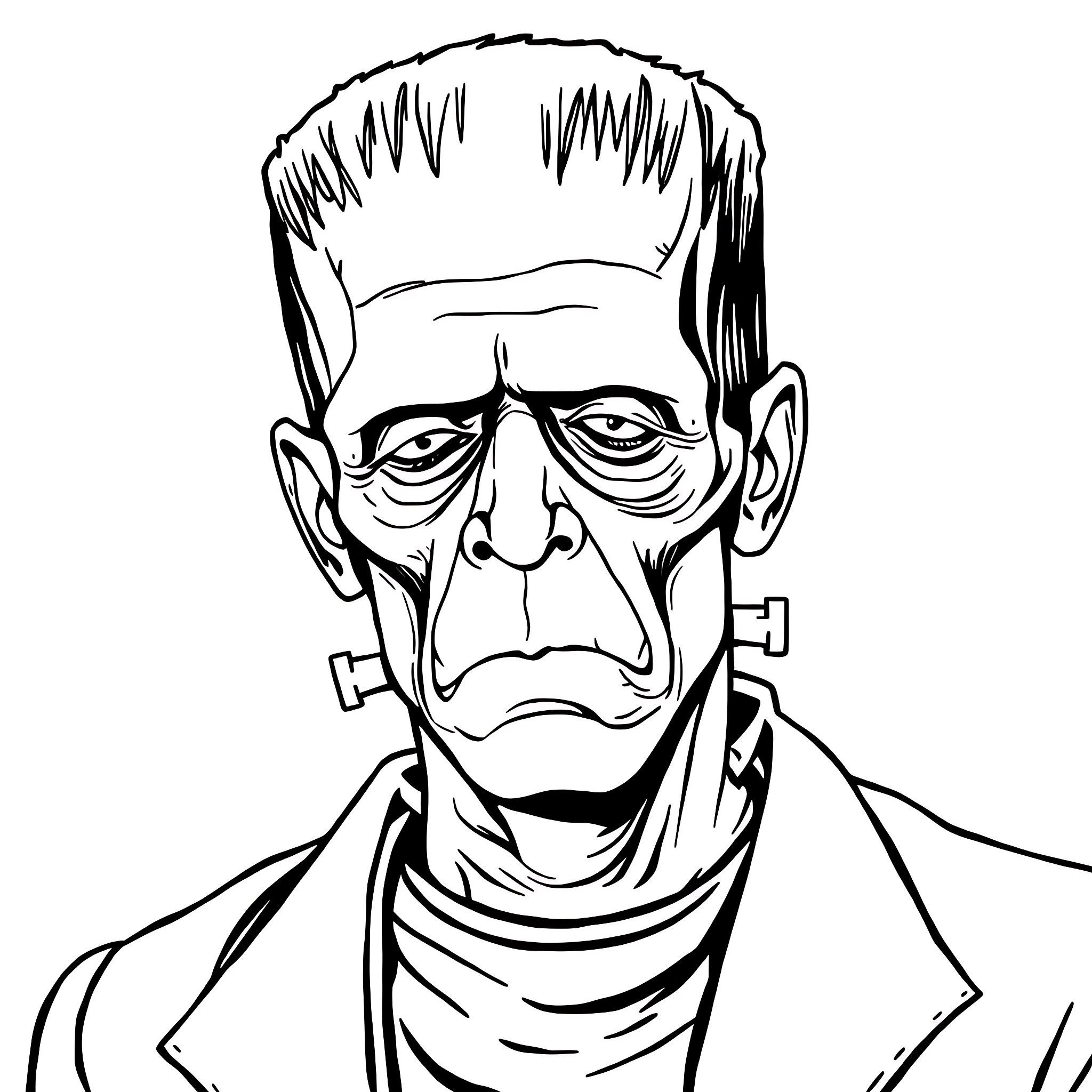Best Frankenstein's Monster Coloring Pages (Free Printable PDF)