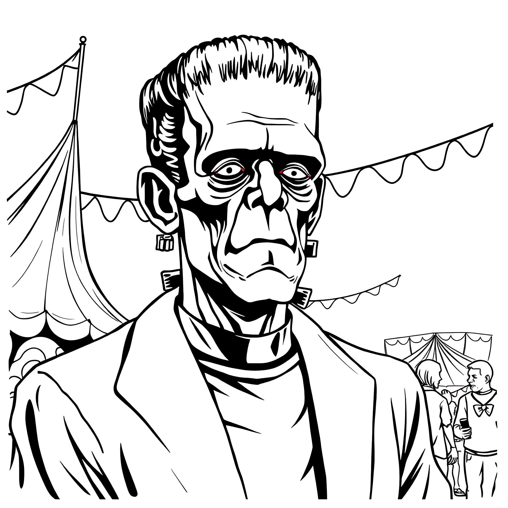 Best Frankenstein's Monster Coloring Pages (Free Printable PDF)