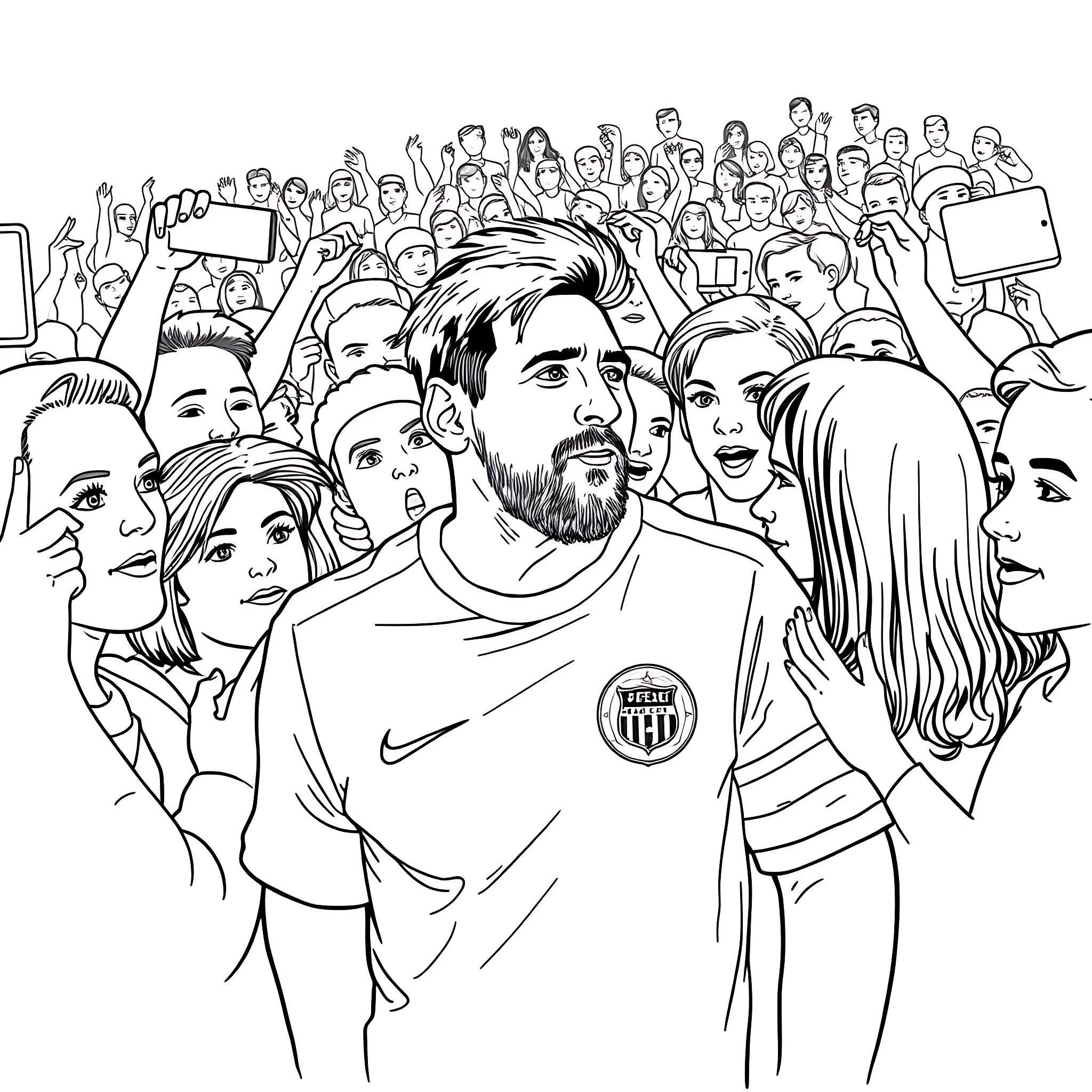 Best Lionel Messi Coloring Pages (Free Printable PDF)