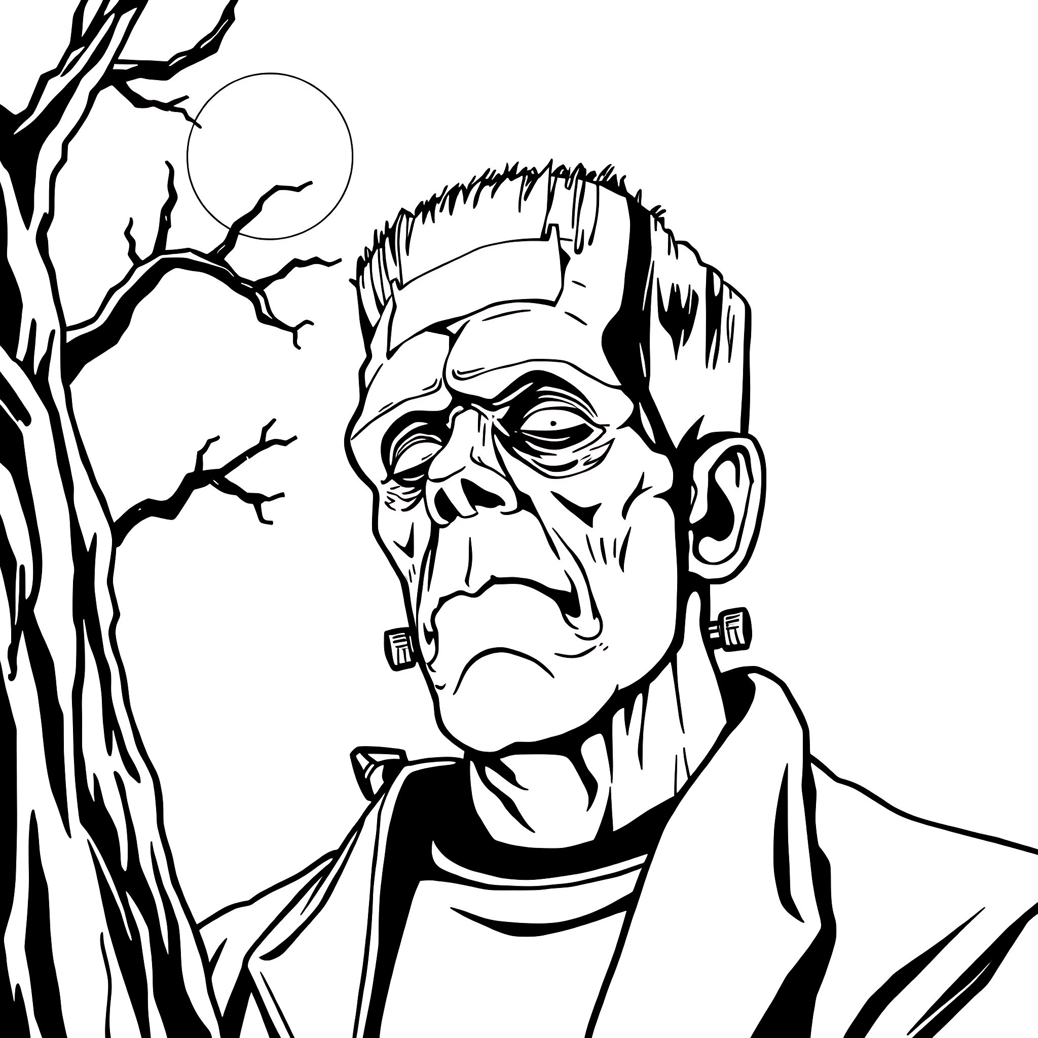 21 Best Frankenstein's Monster Coloring Pages (Free Printable PDFs)