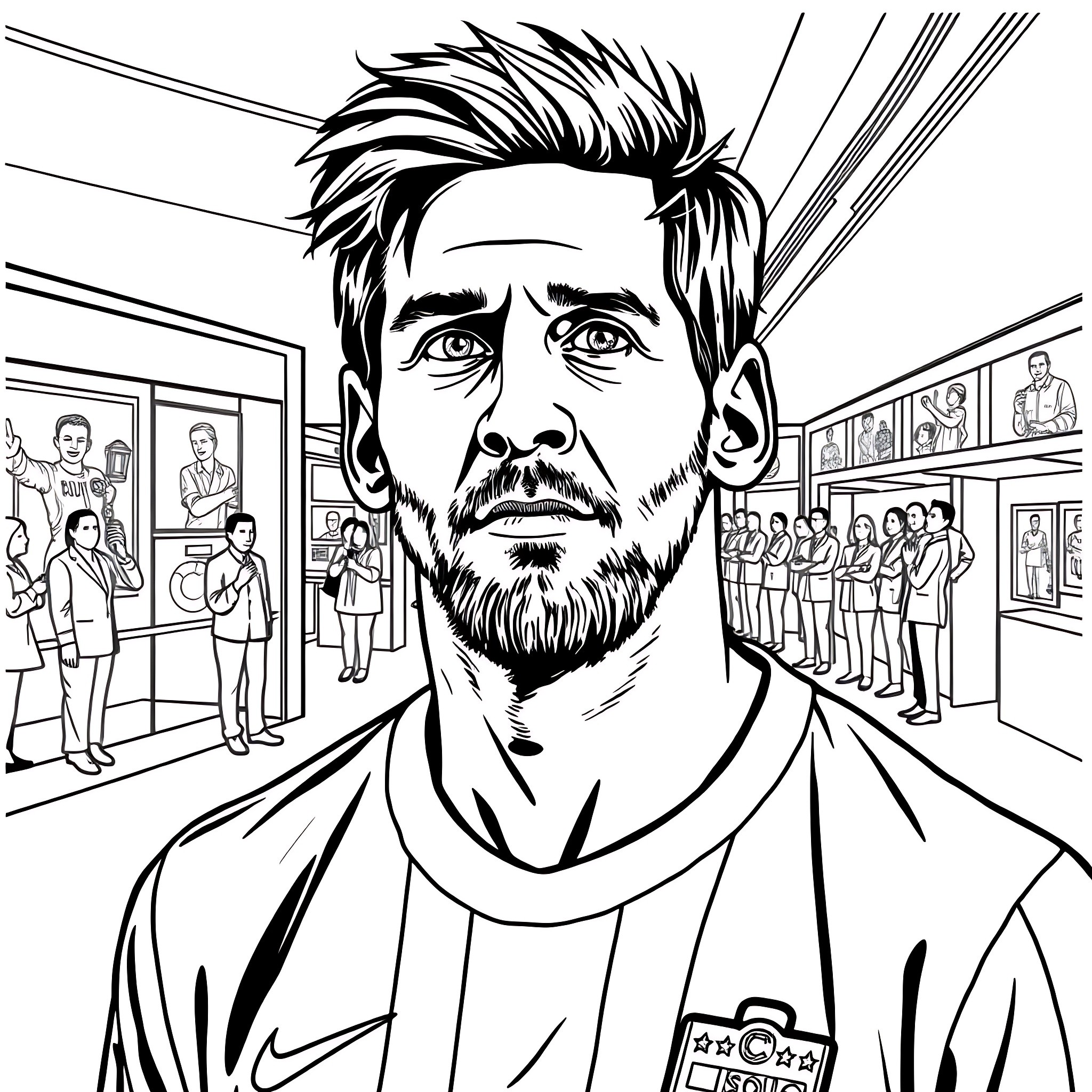 Best Lionel Messi Coloring Pages (Free Printable PDF)