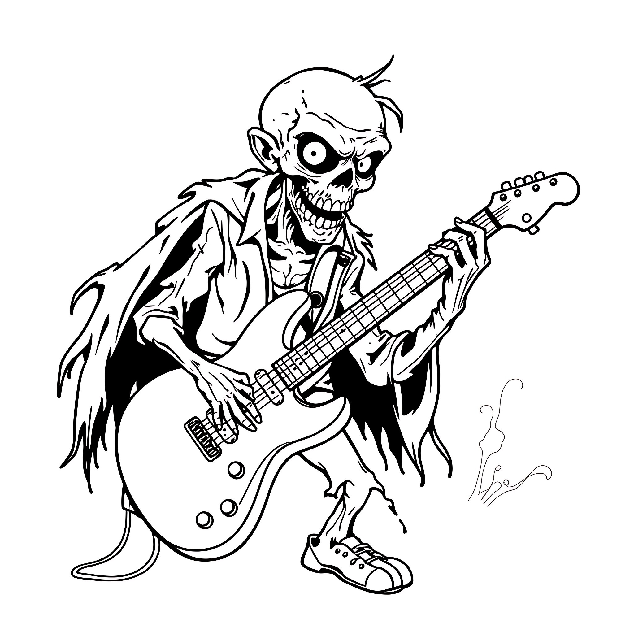 60 Best Zombie Coloring Pages (Free Printable PDFs)