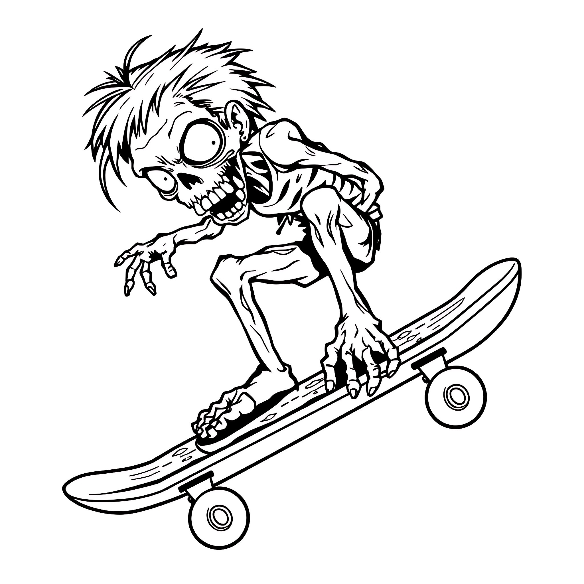 220 Best Zombie Coloring Pages (Free Printable PDFs)