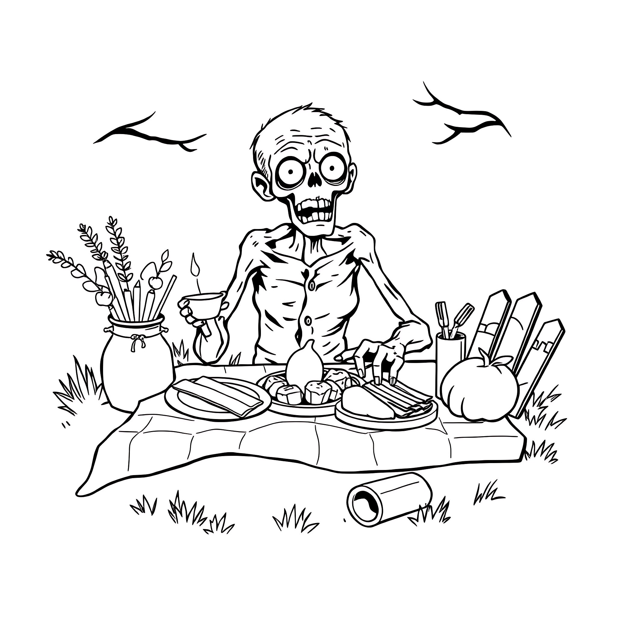 118 Best Zombie Coloring Pages (Free Printable PDFs)