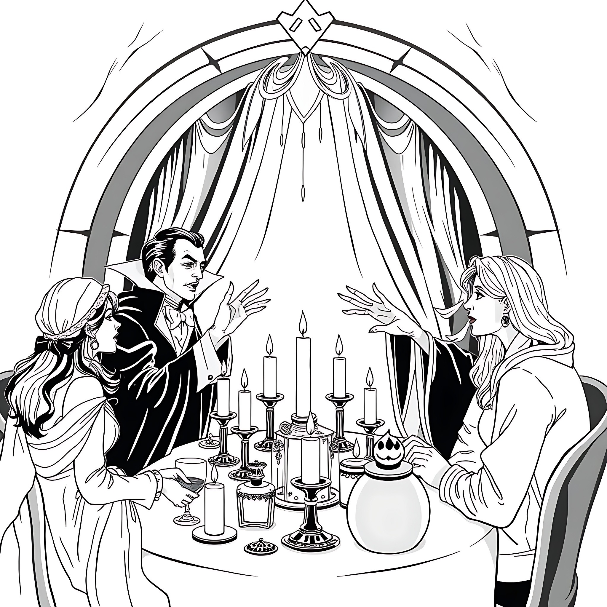 110 Best Vampire Coloring Pages (Free Printable PDFs)