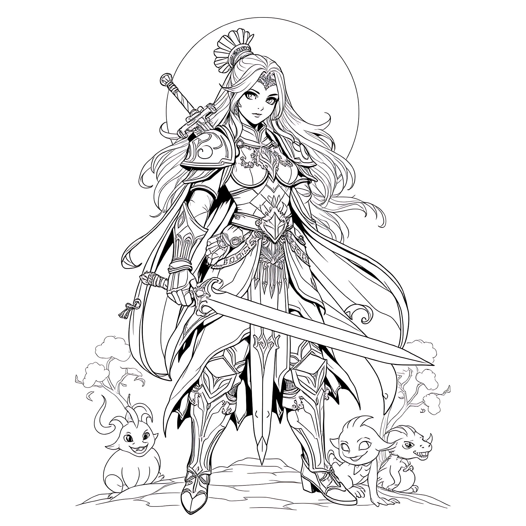 73 Best Warrior Coloring Pages (Free Printable PDFs)