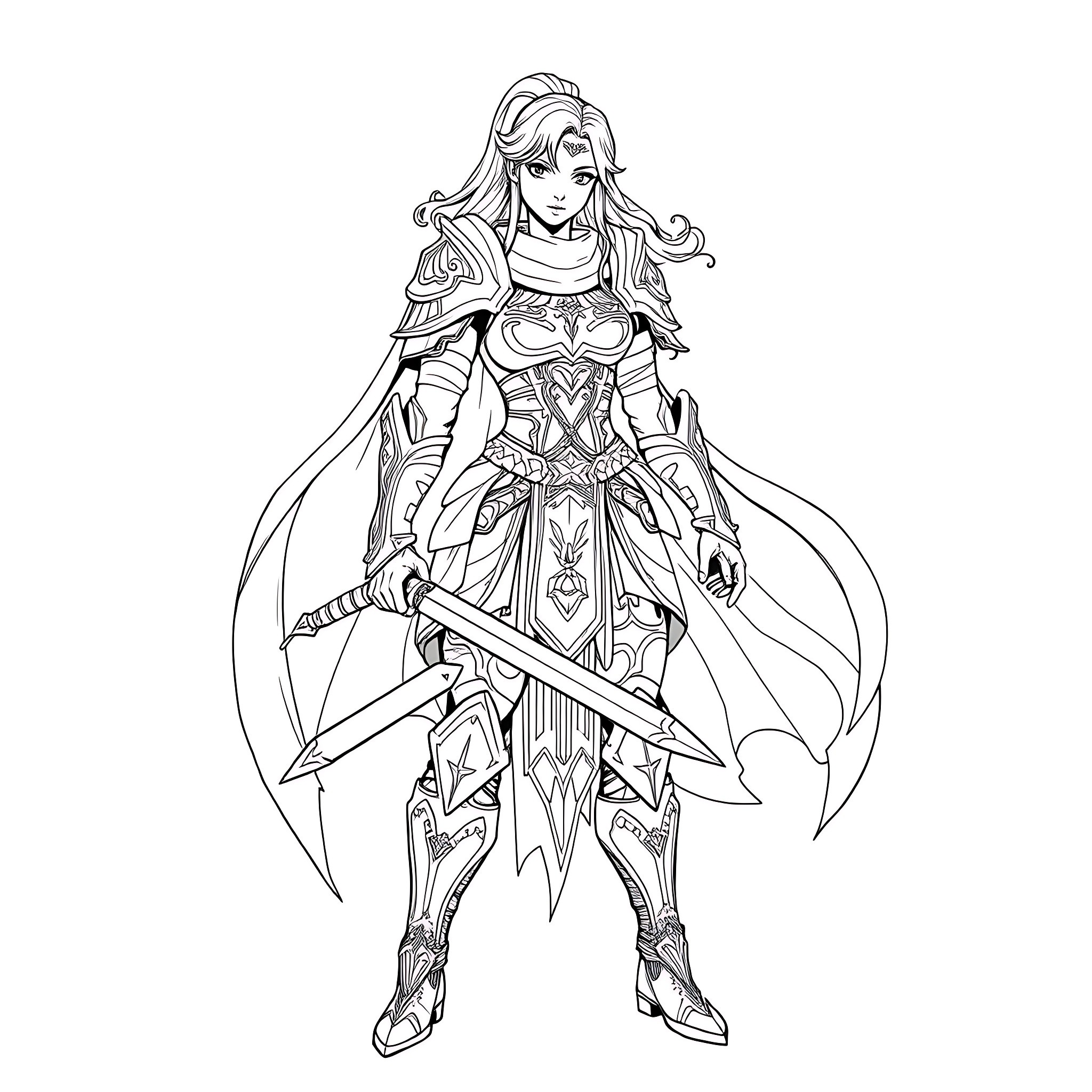 Best Warrior Coloring Pages (Free Printable PDF)