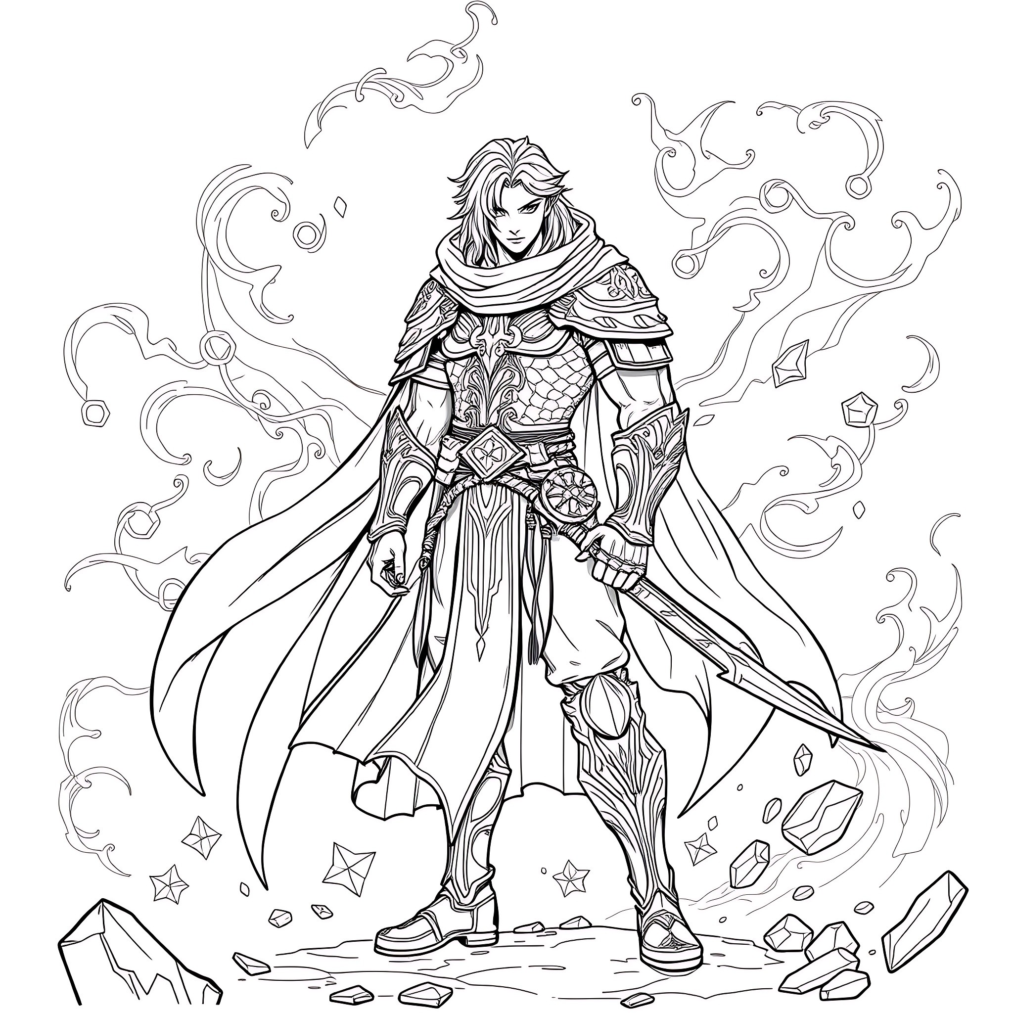 Best Warrior Coloring Pages (Free Printable PDF)