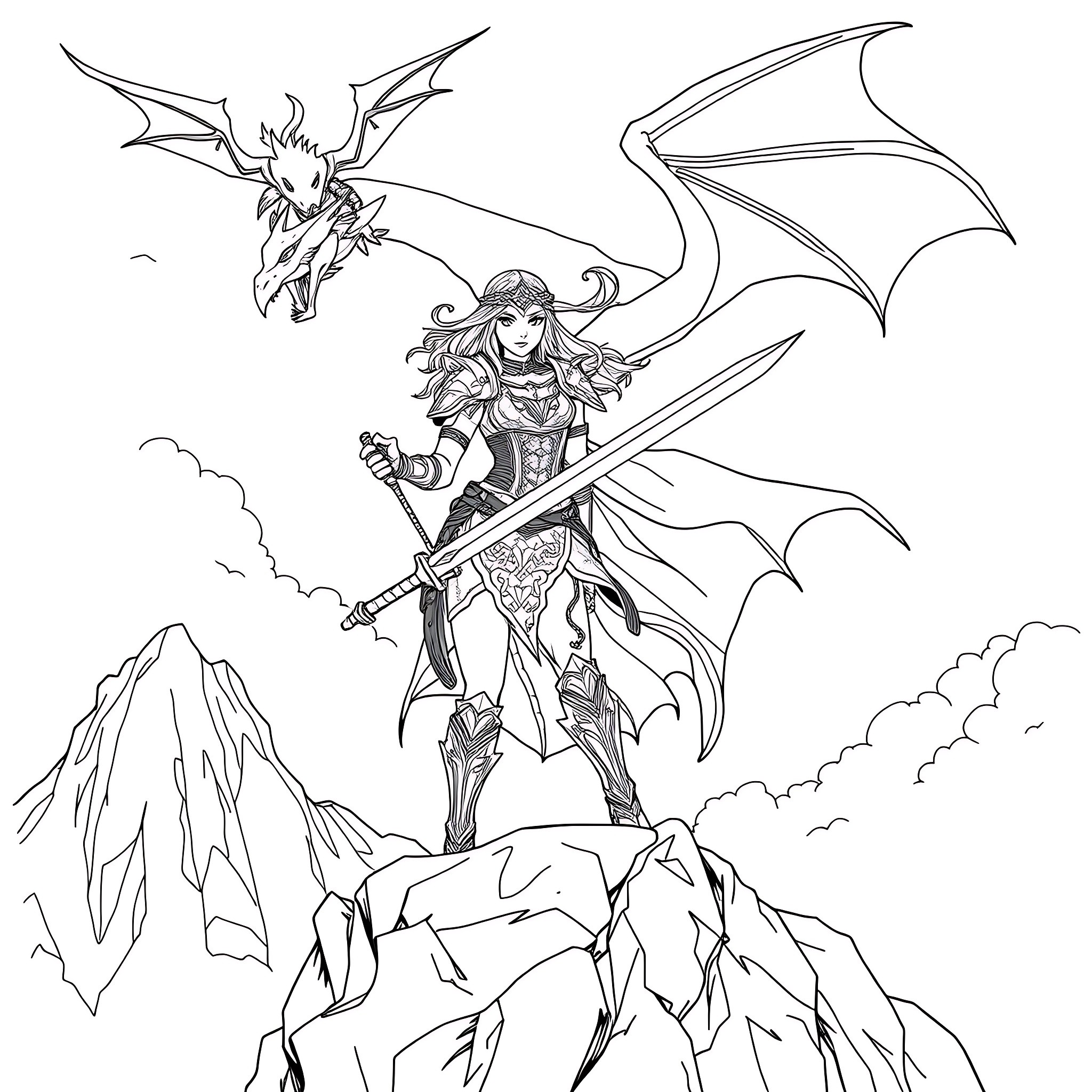 Best Warrior Coloring Pages (Free Printable PDF)