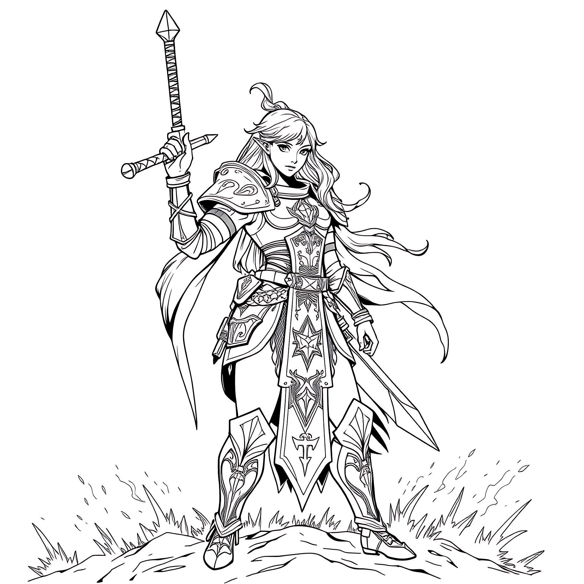 Best Warrior Coloring Pages (Free Printable PDF)