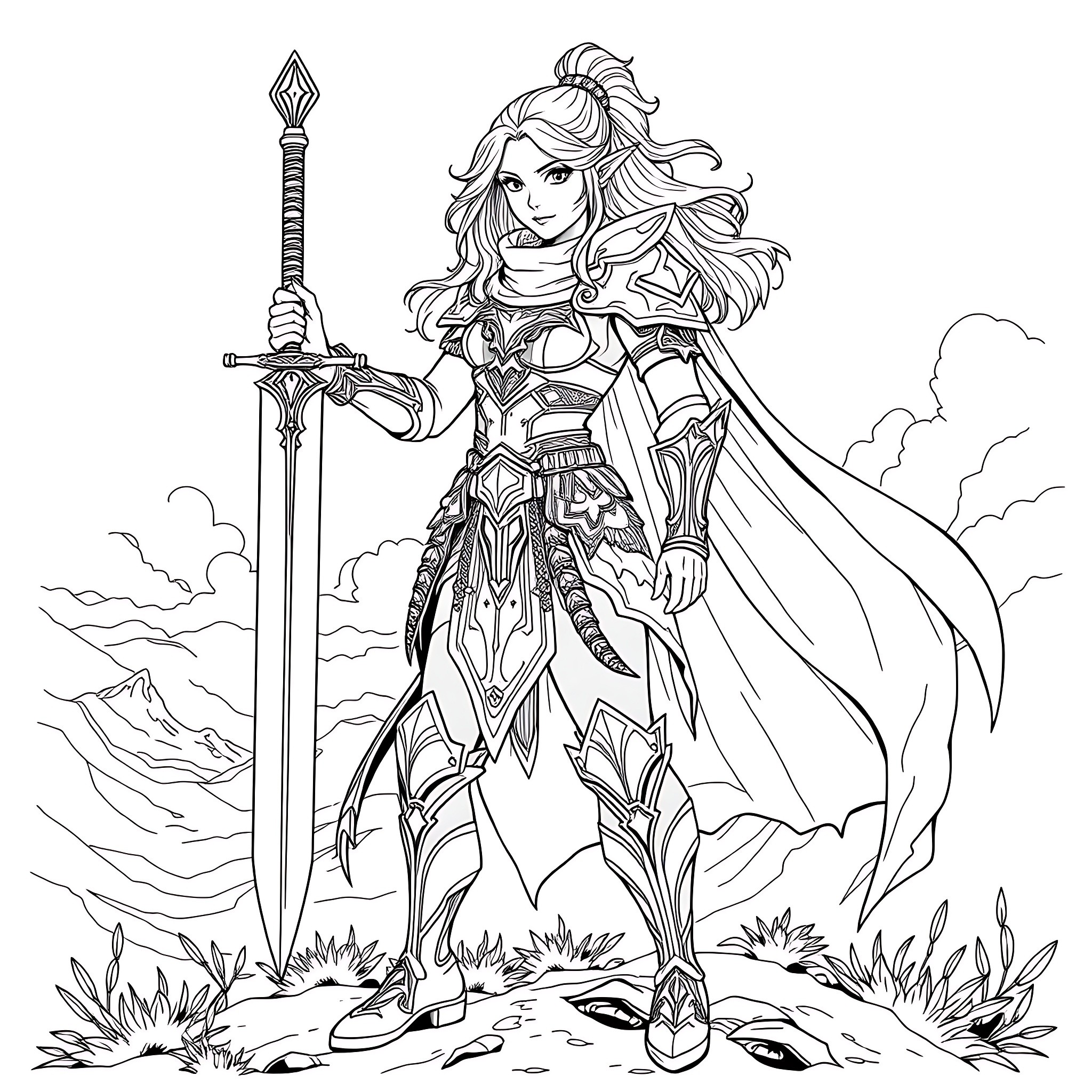 Best Belle Princess Coloring Pages (Free Printable PDF)