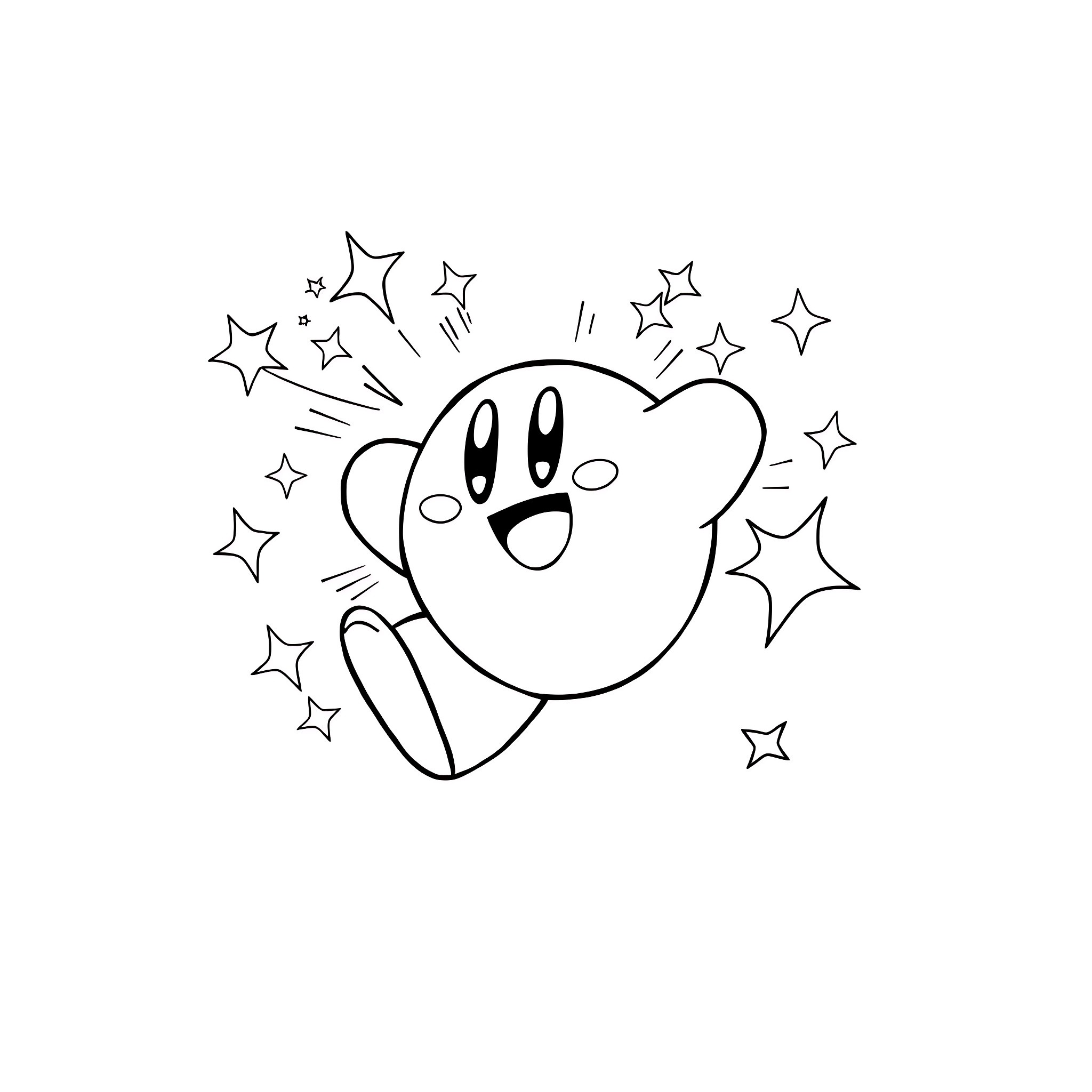 Best Kirby Coloring Pages (Free Printable PDF)