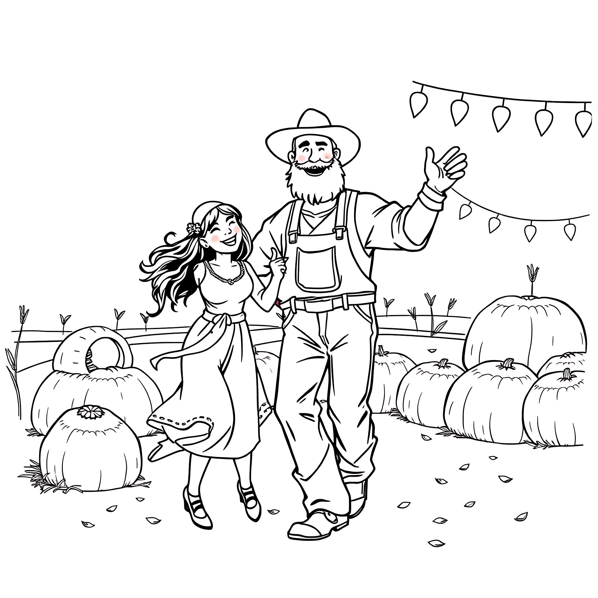 Best Farmer Coloring Pages (Free Printable PDF)