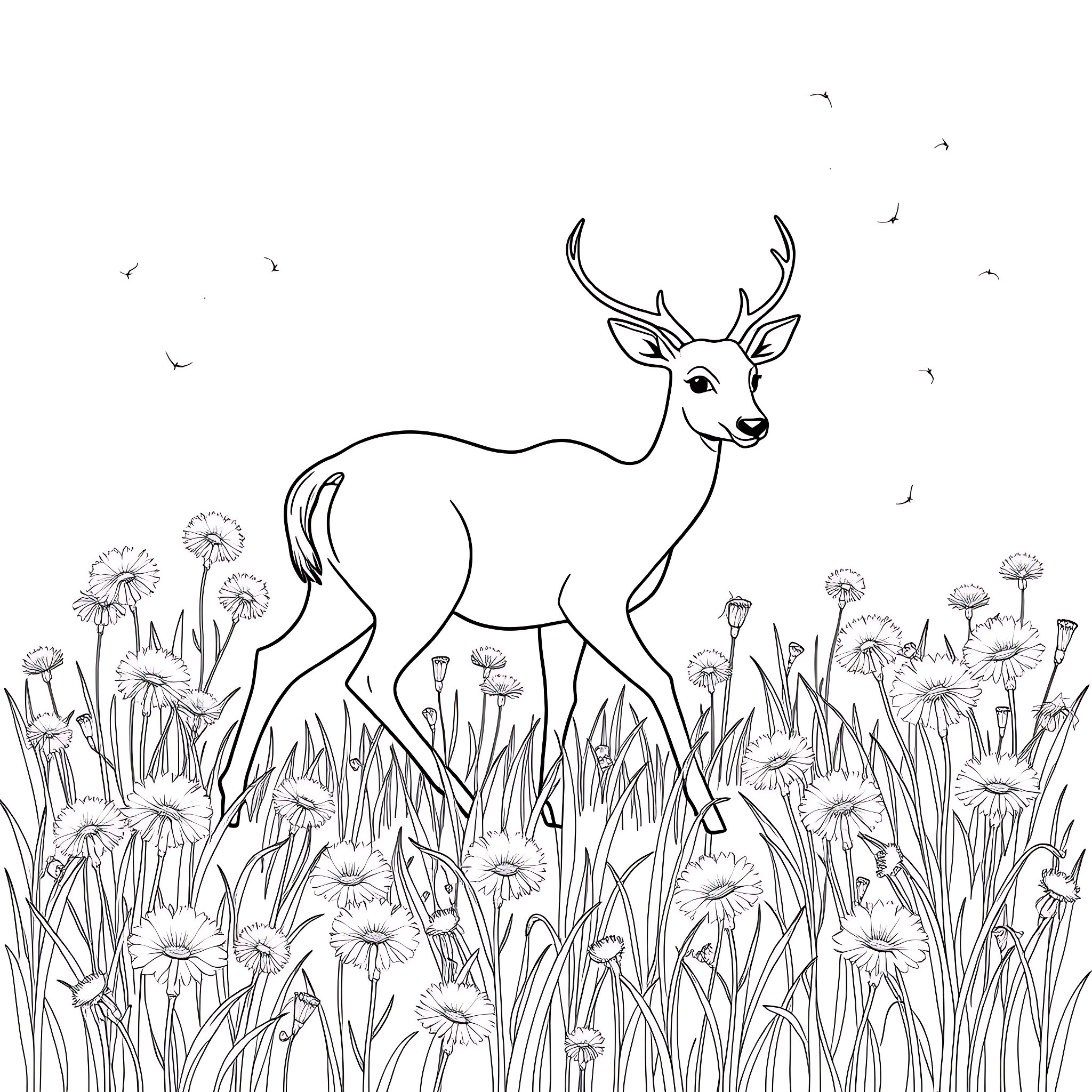 137 Best Deer Coloring Pages (Free Printable PDFs)