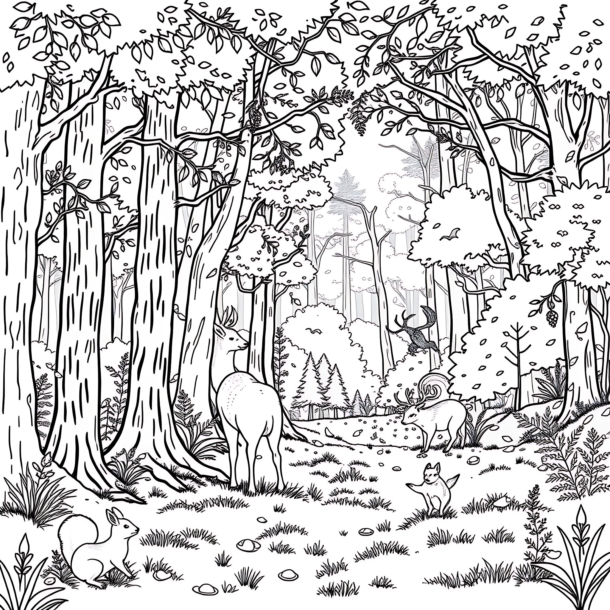 Best Nature Coloring Pages (Free Printable PDF)