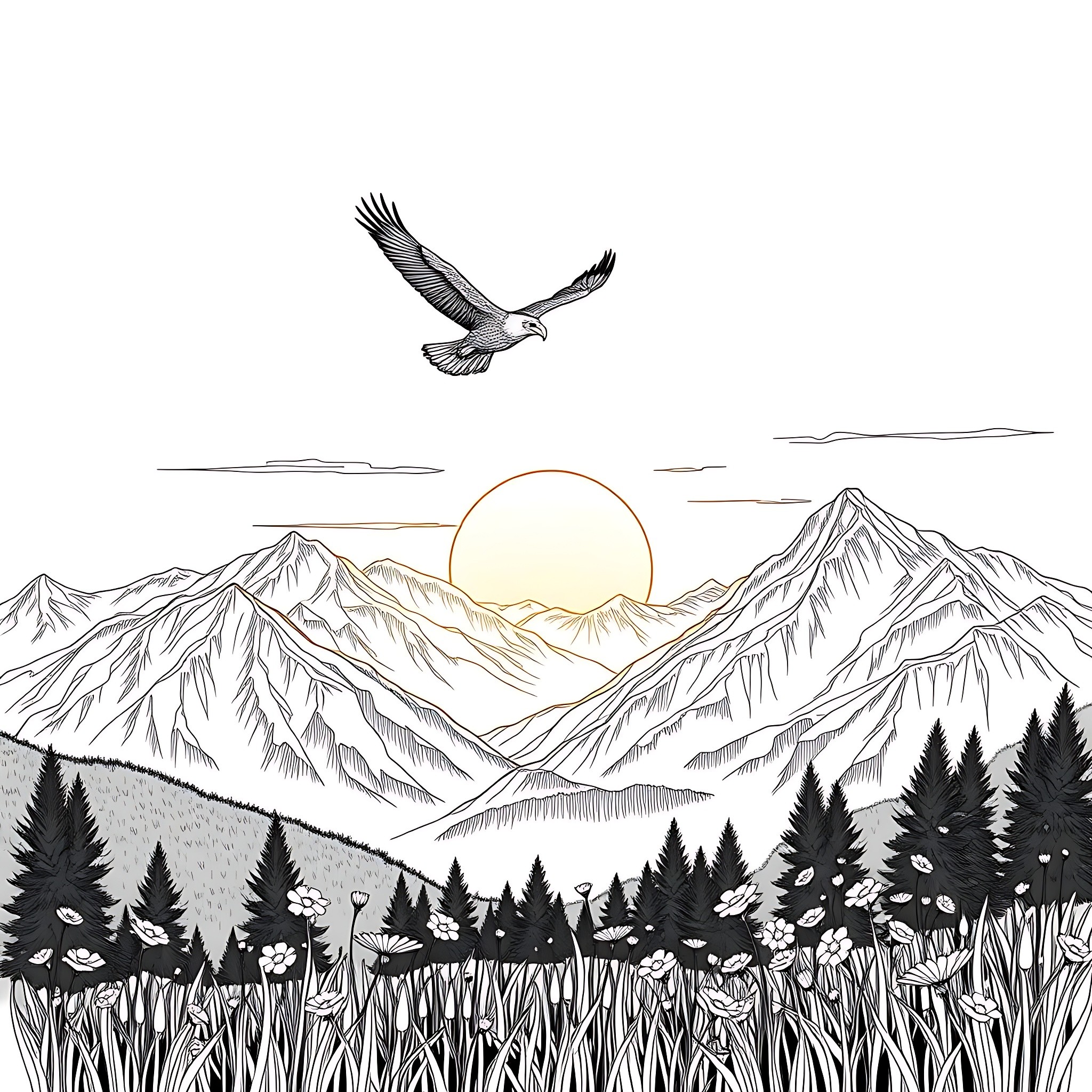 152 Best Nature Coloring Pages (Free Printable PDFs)