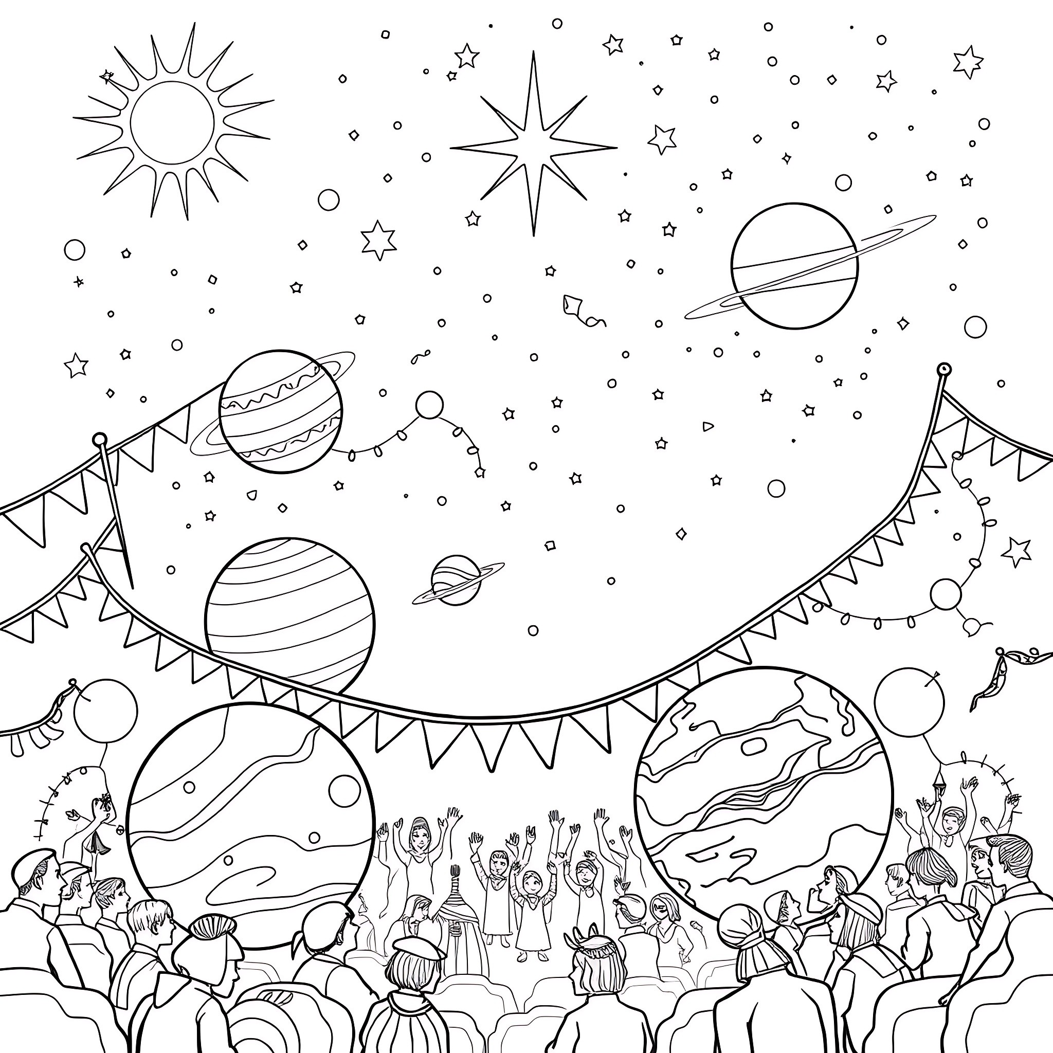 Best Solar System Coloring Pages (Free Printable PDF)