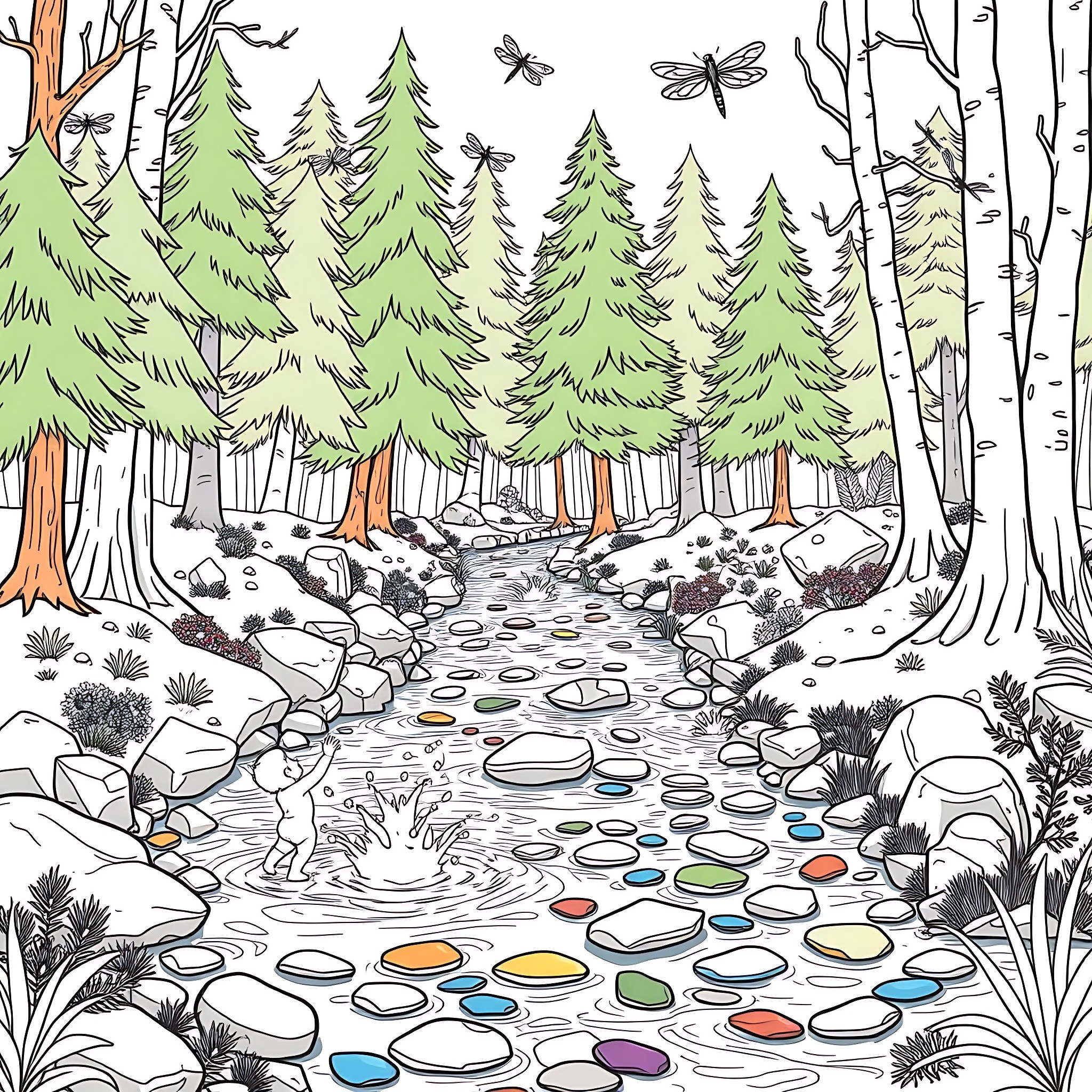 102 Best Nature Coloring Pages (Free Printable PDFs)
