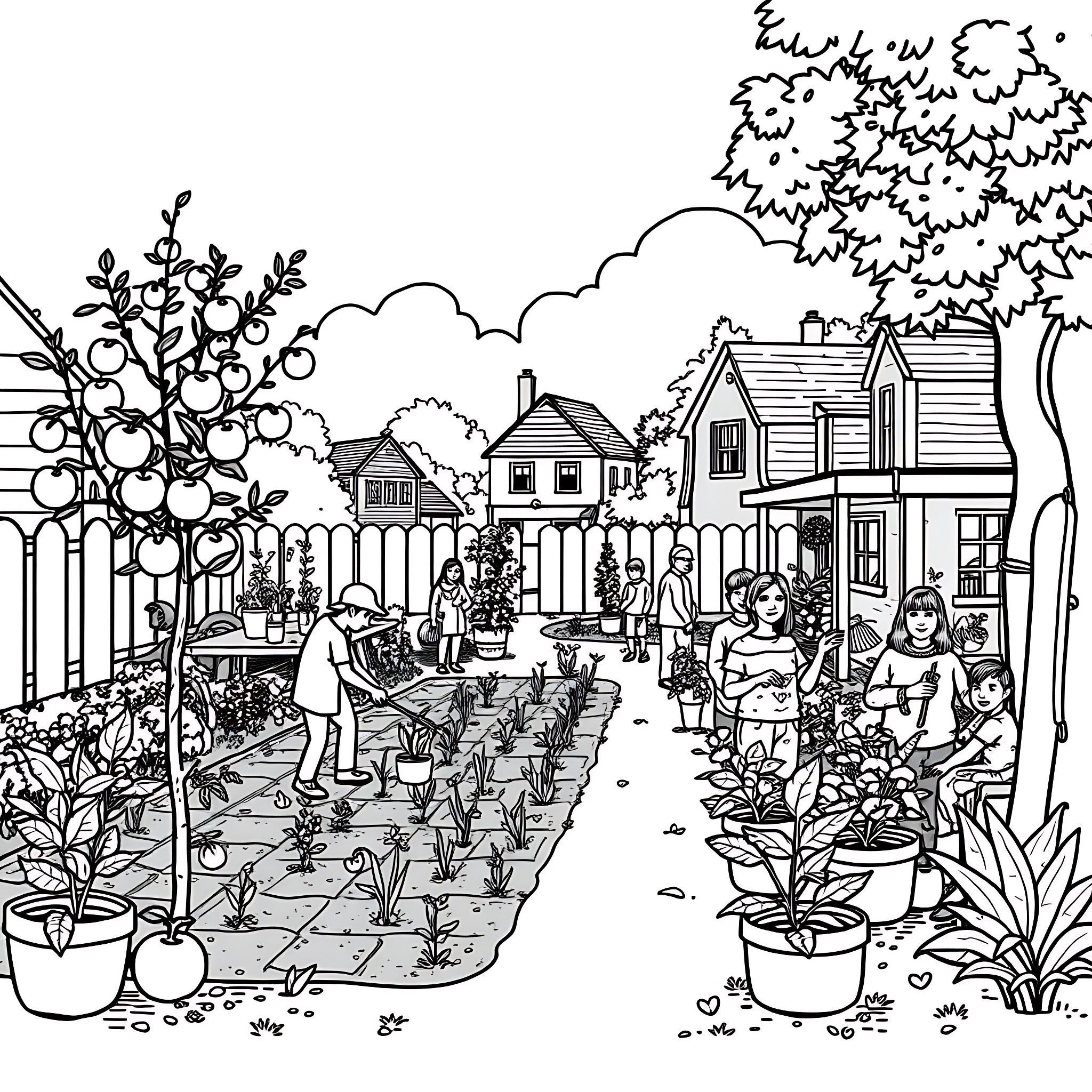 208 Best Apple Coloring Pages (Free Printable PDFs)