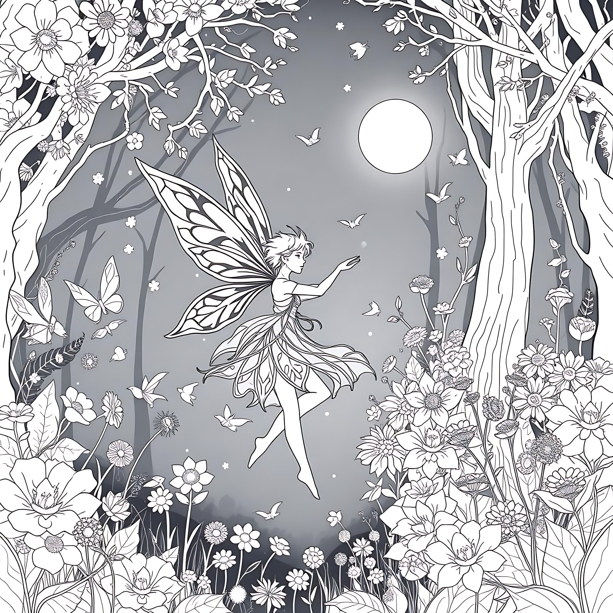 Best Fae Coloring Pages (Free Printable PDF)