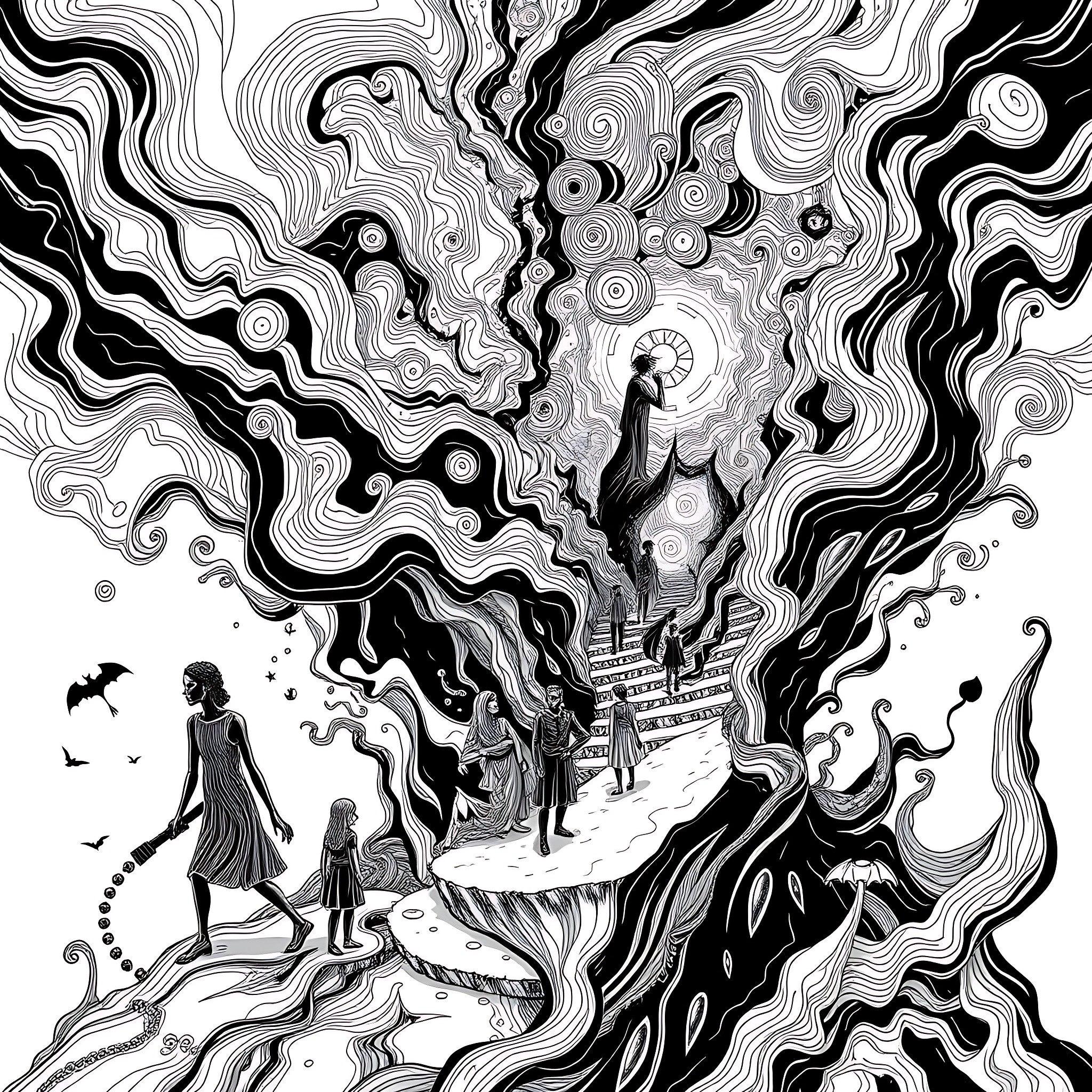 Best Psychedelic Coloring Pages (Free Printable PDF)