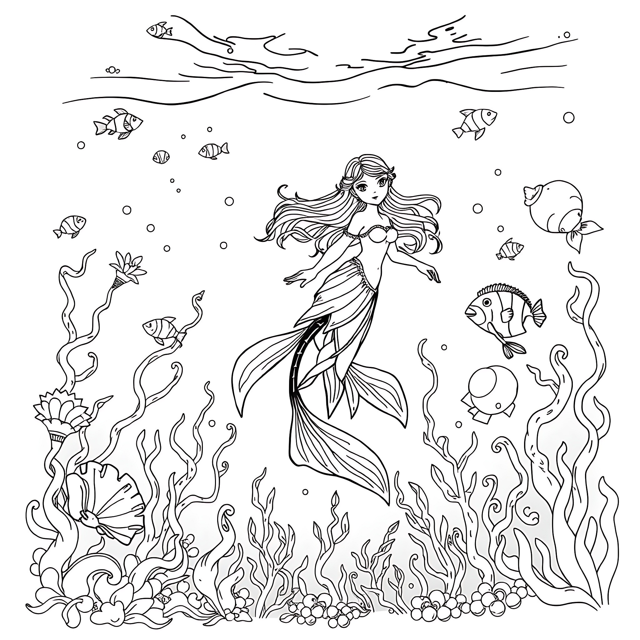 9 Best Nymph Coloring Pages (Free Printable PDFs)