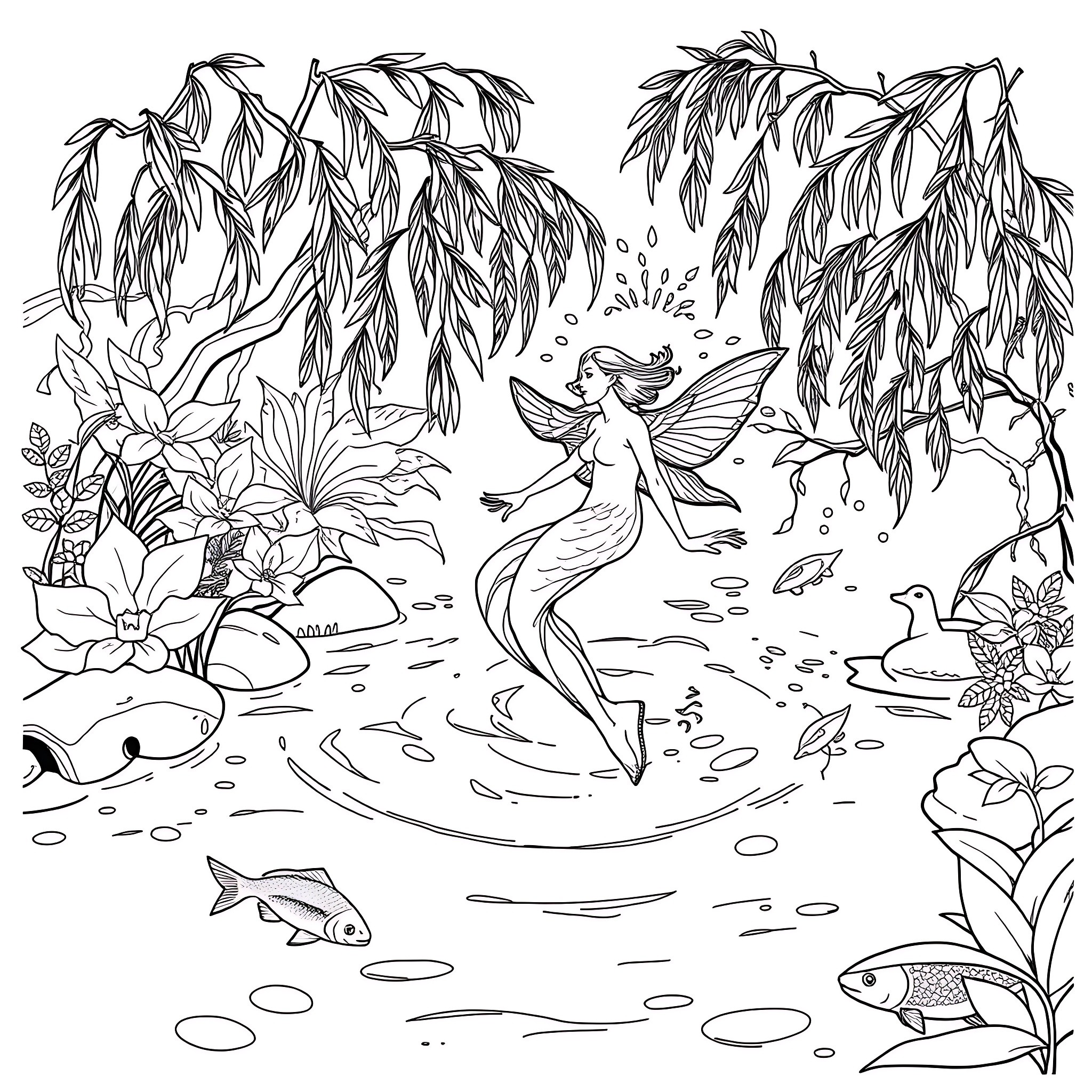 9 Best Nymph Coloring Pages (Free Printable PDFs)